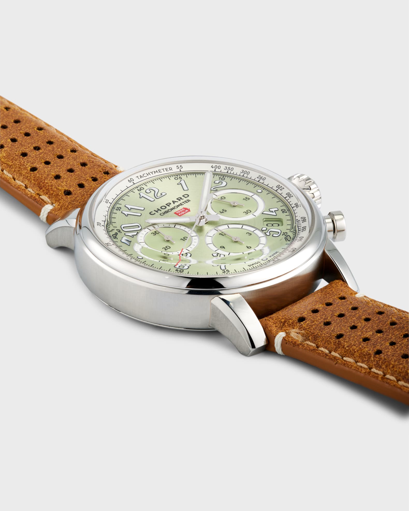 Chopard Mille Miglia 40mm Classic Chronograph Green Dial Watch | Neiman ...