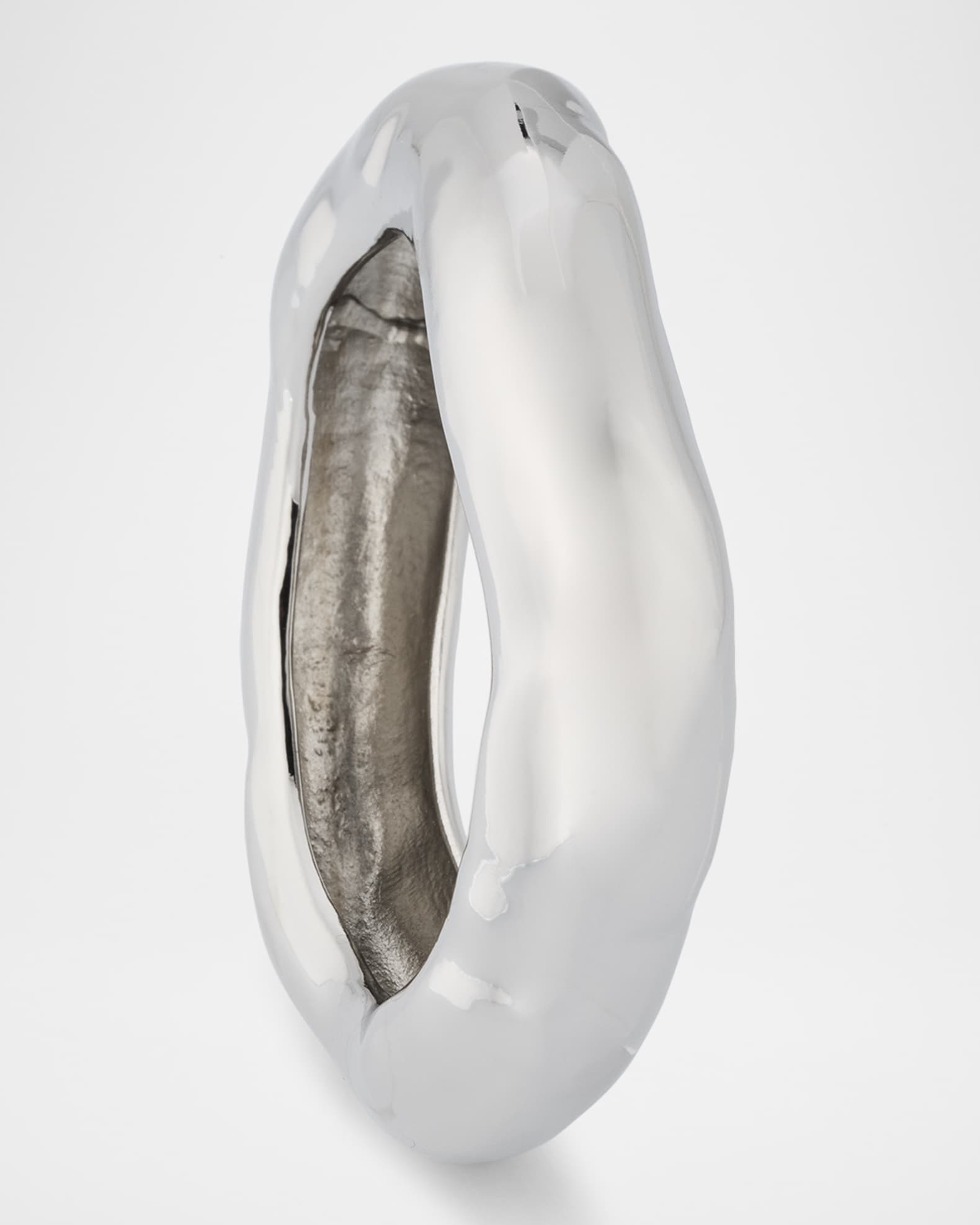 Alexis Bittar Molten Wide Bangle Bracelet, Size Large | Neiman Marcus