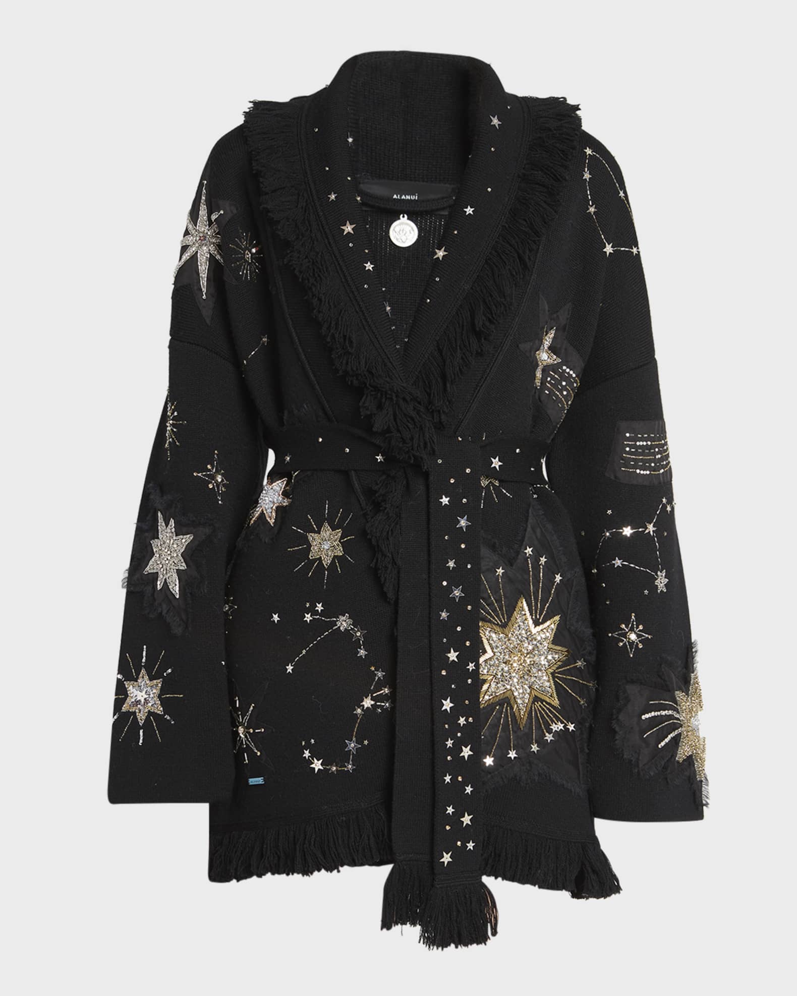 Alanui The Wandering Star Embellished Cardigan | Neiman Marcus