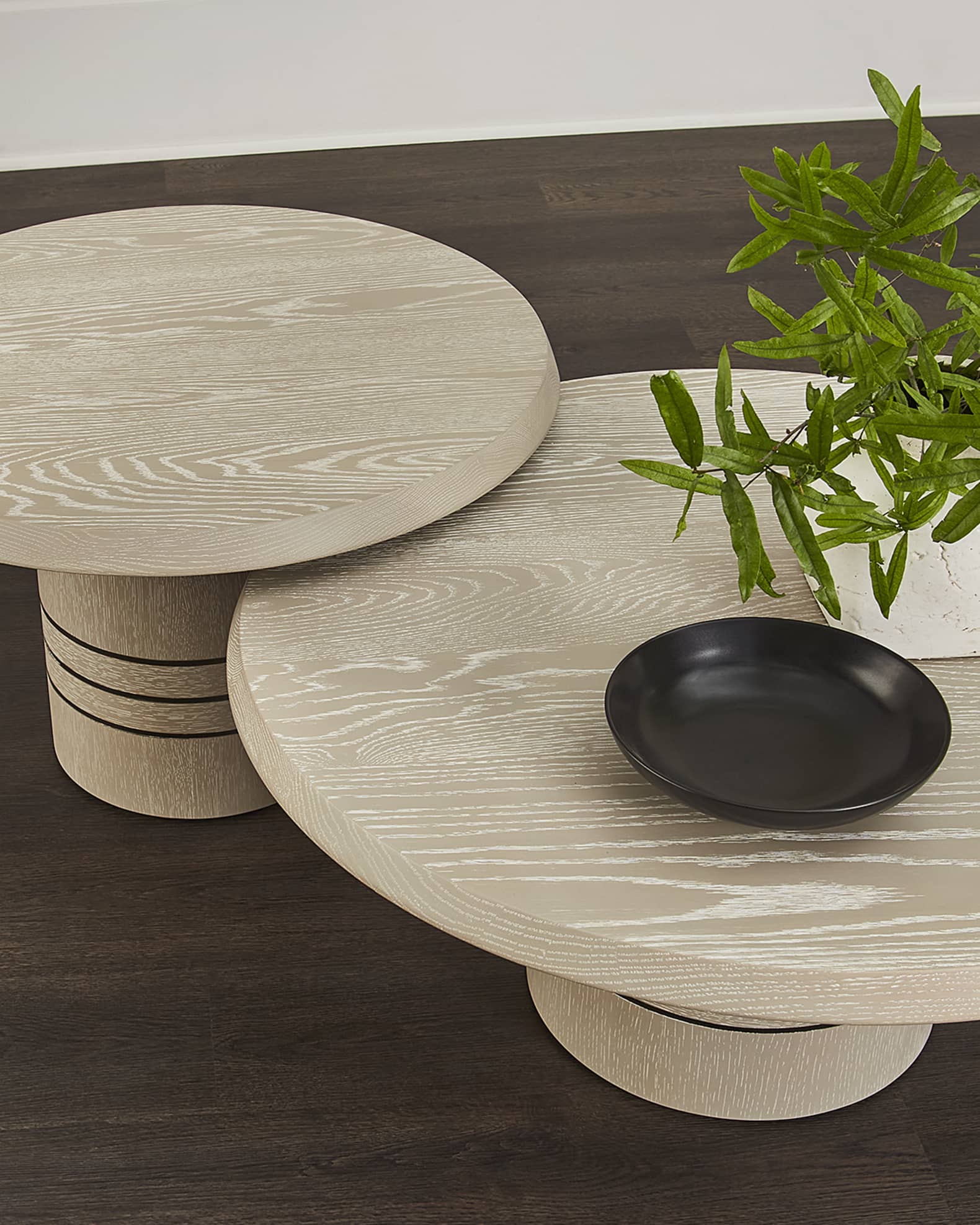 Interlude Home Hunt Nesting Cocktail Tables, Set of 2 | Neiman Marcus