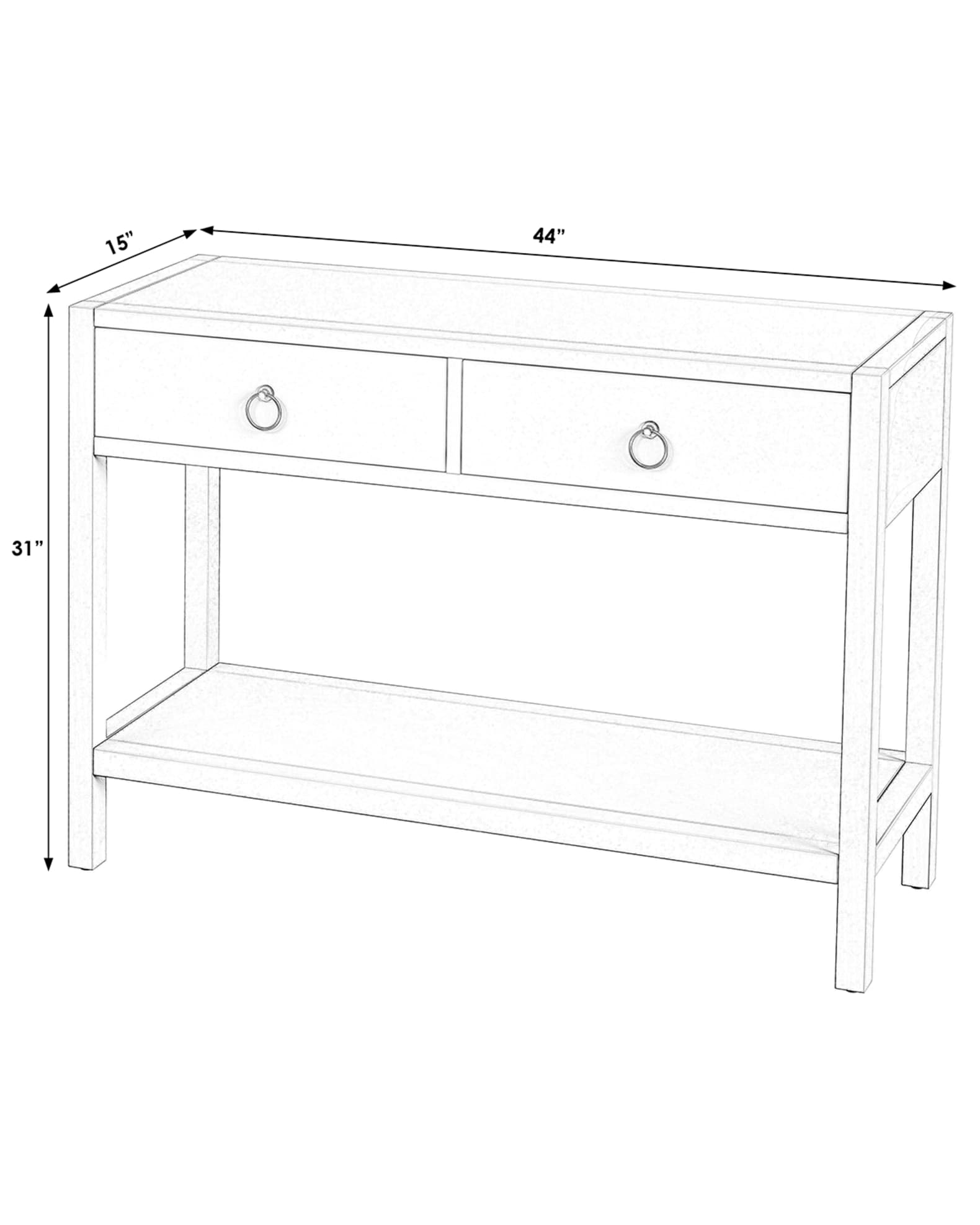 Butler Specialty Co Lakewood Console Table | Neiman Marcus