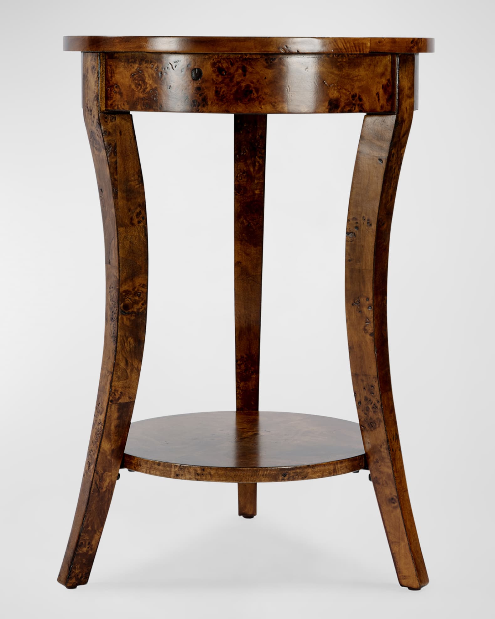 Butler Specialty Co Holden Burlwood Side Table | Neiman Marcus