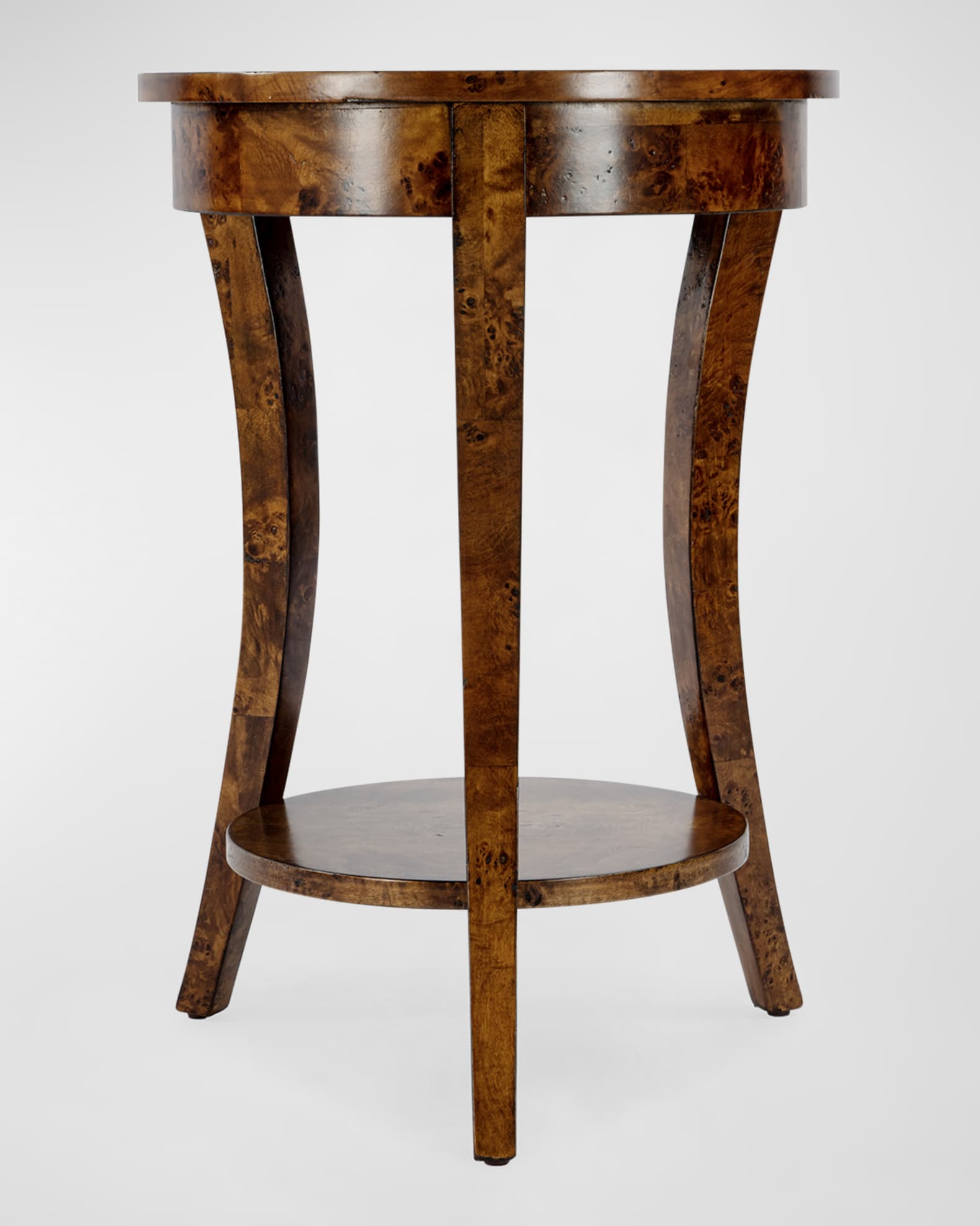 Butler Specialty Co Holden Burlwood Side Table | Neiman Marcus