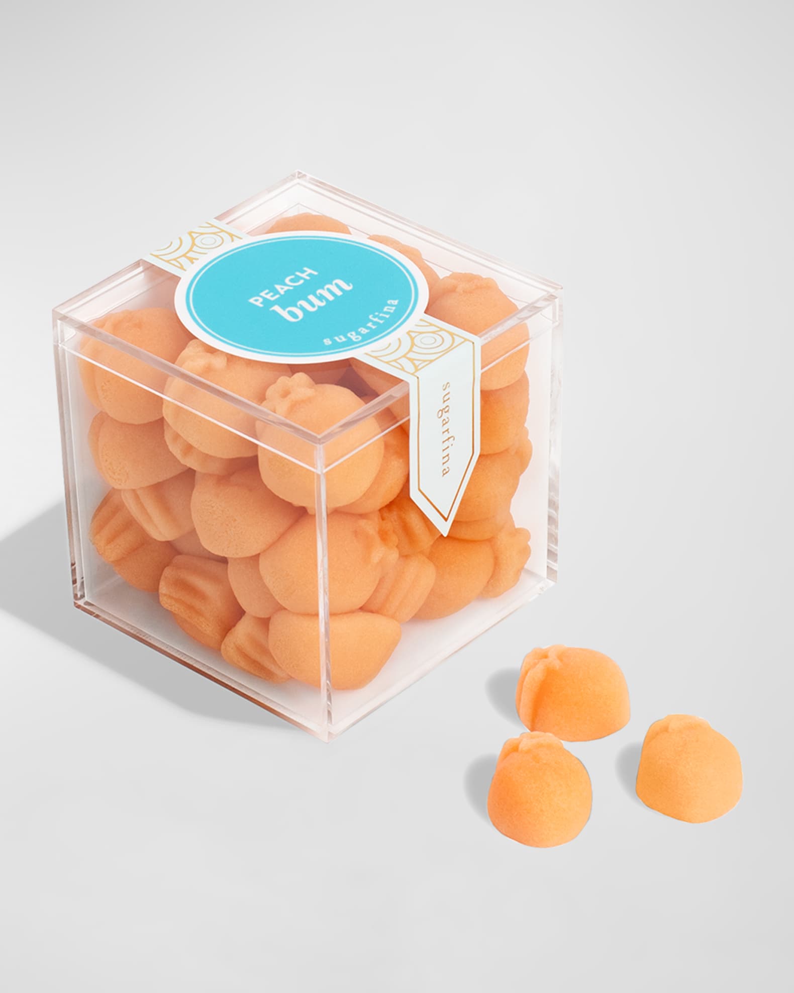 Sugarfina Peach Bum - Small Cube 4-Piece Kit | Neiman Marcus