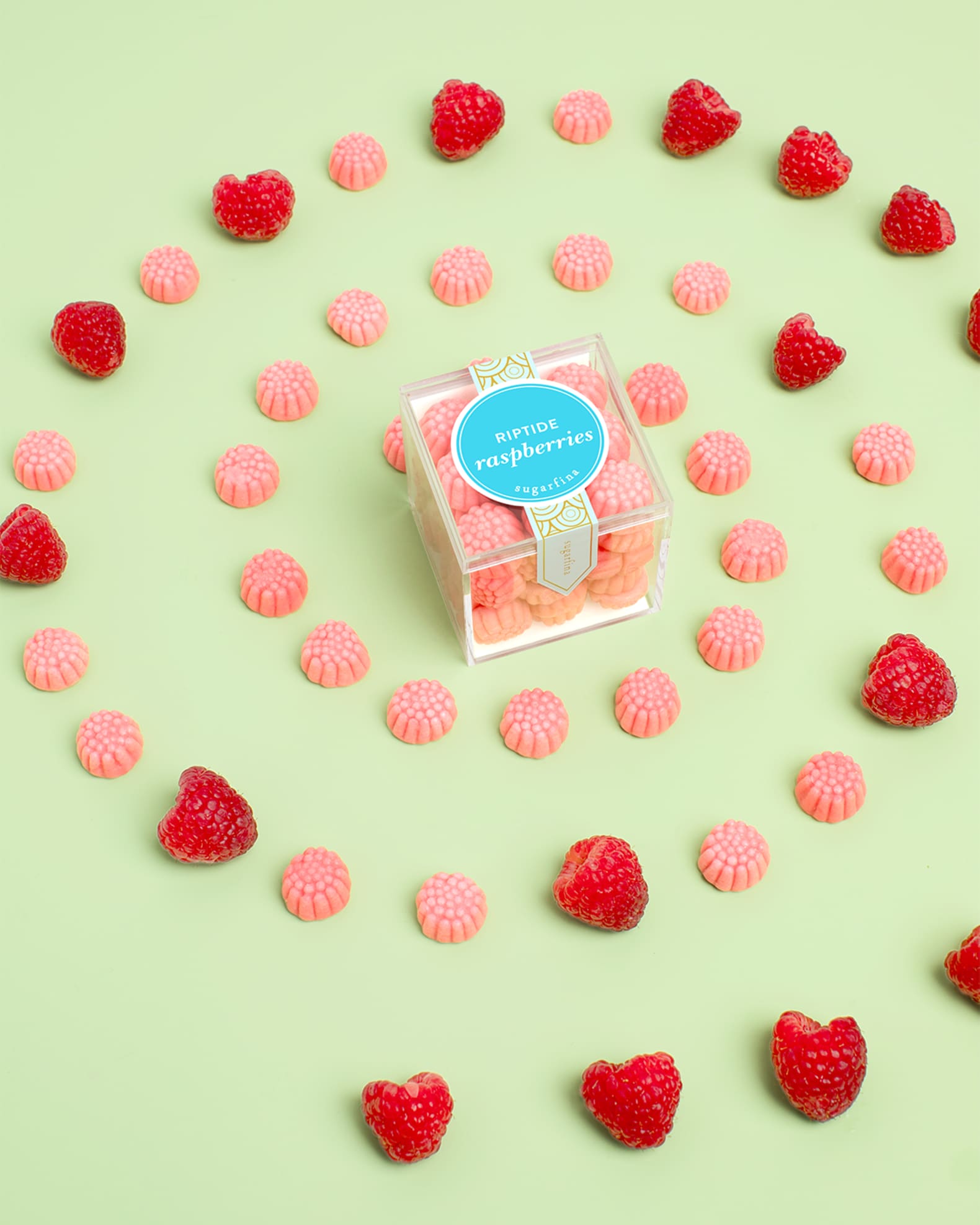 Sugarfina Riptide Raspberries - Small Cube 4-Piece Kit | Neiman Marcus