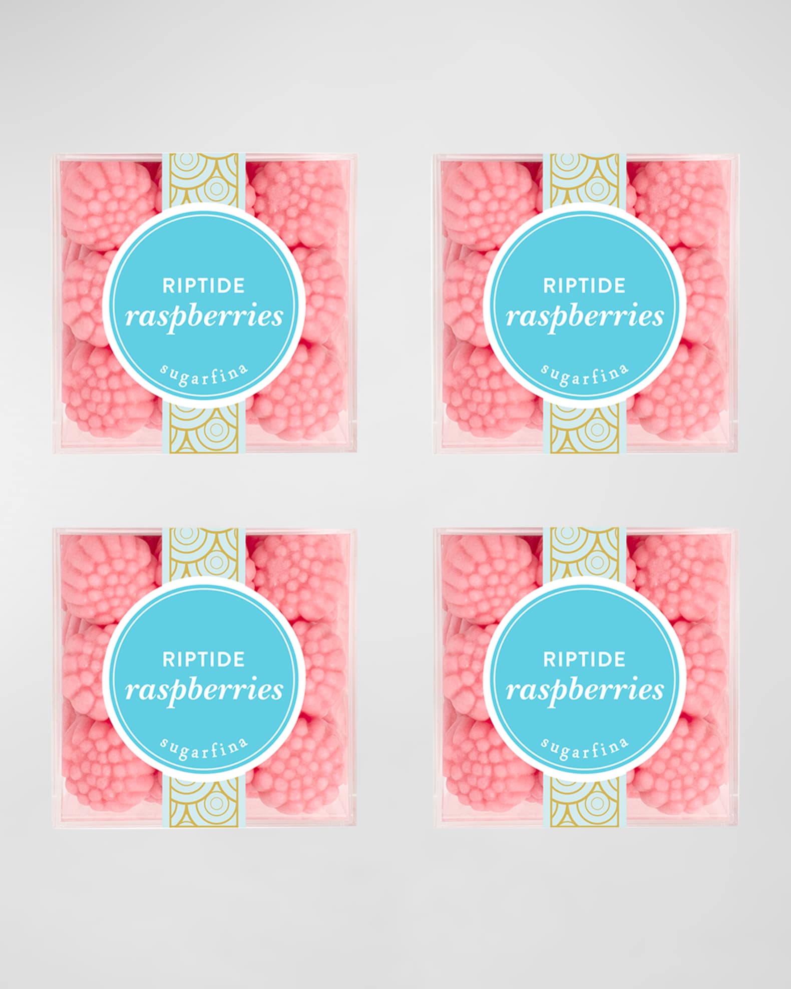Sugarfina Riptide Raspberries - Small Cube 4-Piece Kit | Neiman Marcus