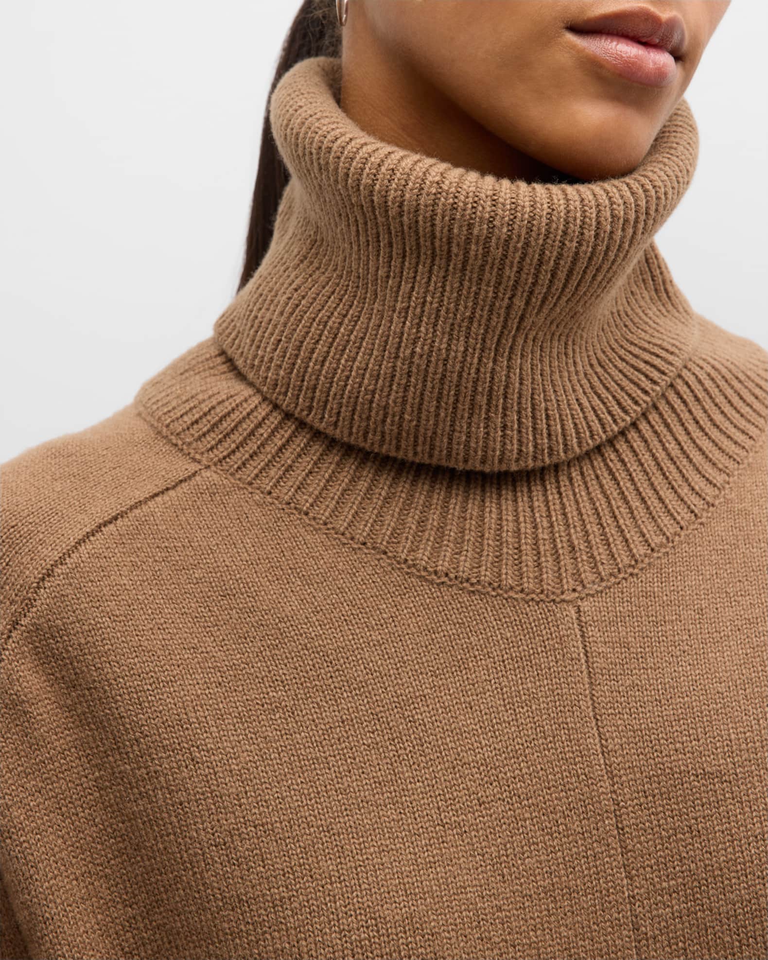 Joseph Viviane Front Slit Wool Dress | Neiman Marcus
