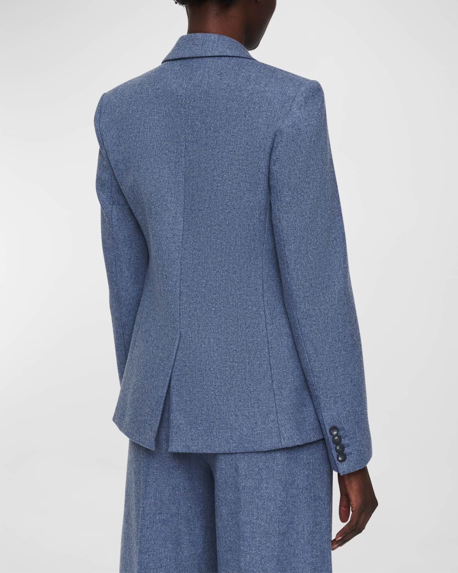 Joseph Joaquim Single-Button Stretch Flannel Jacket | Neiman Marcus