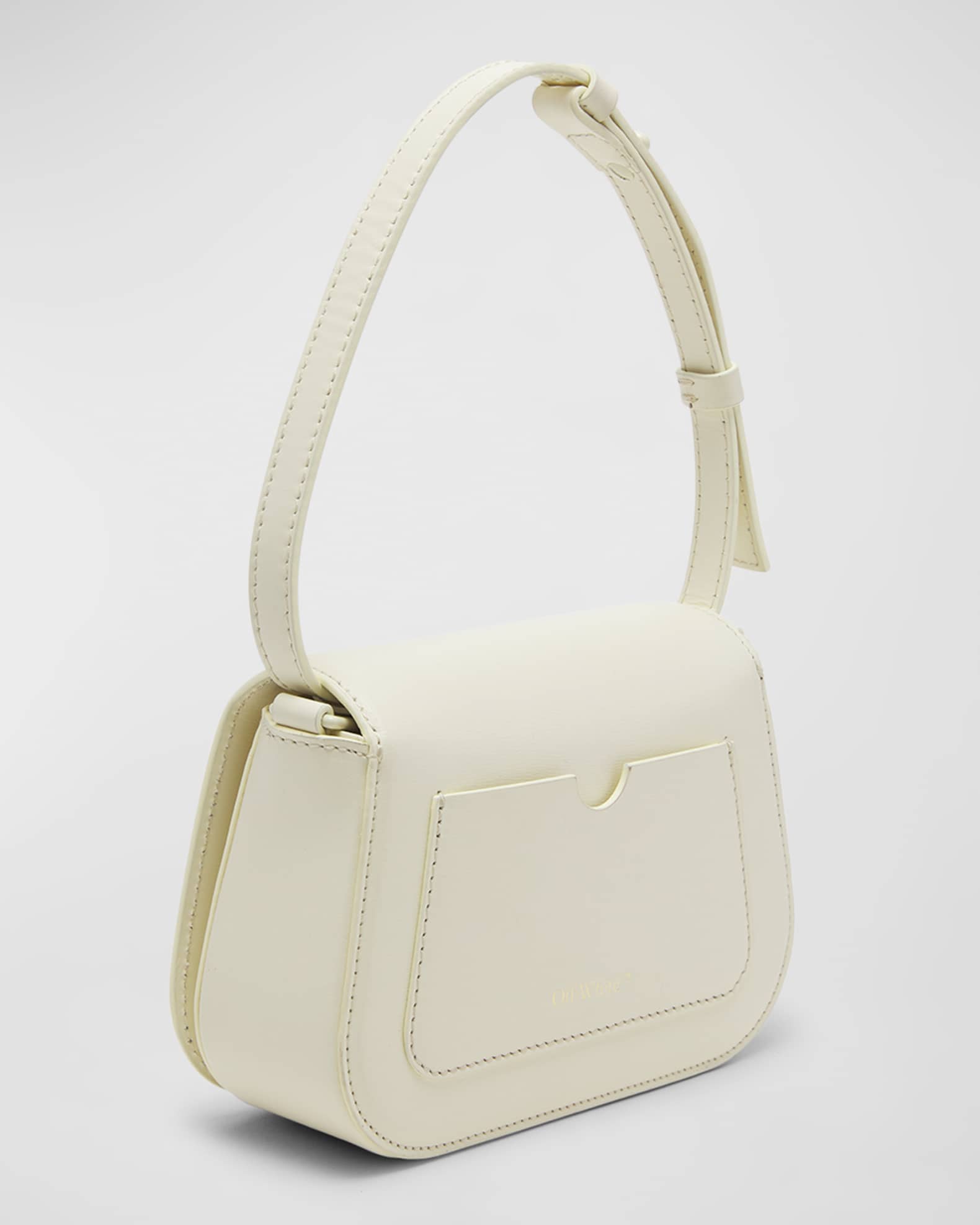 Skeleton Binder Leather Crossbody Bag | Neiman Marcus