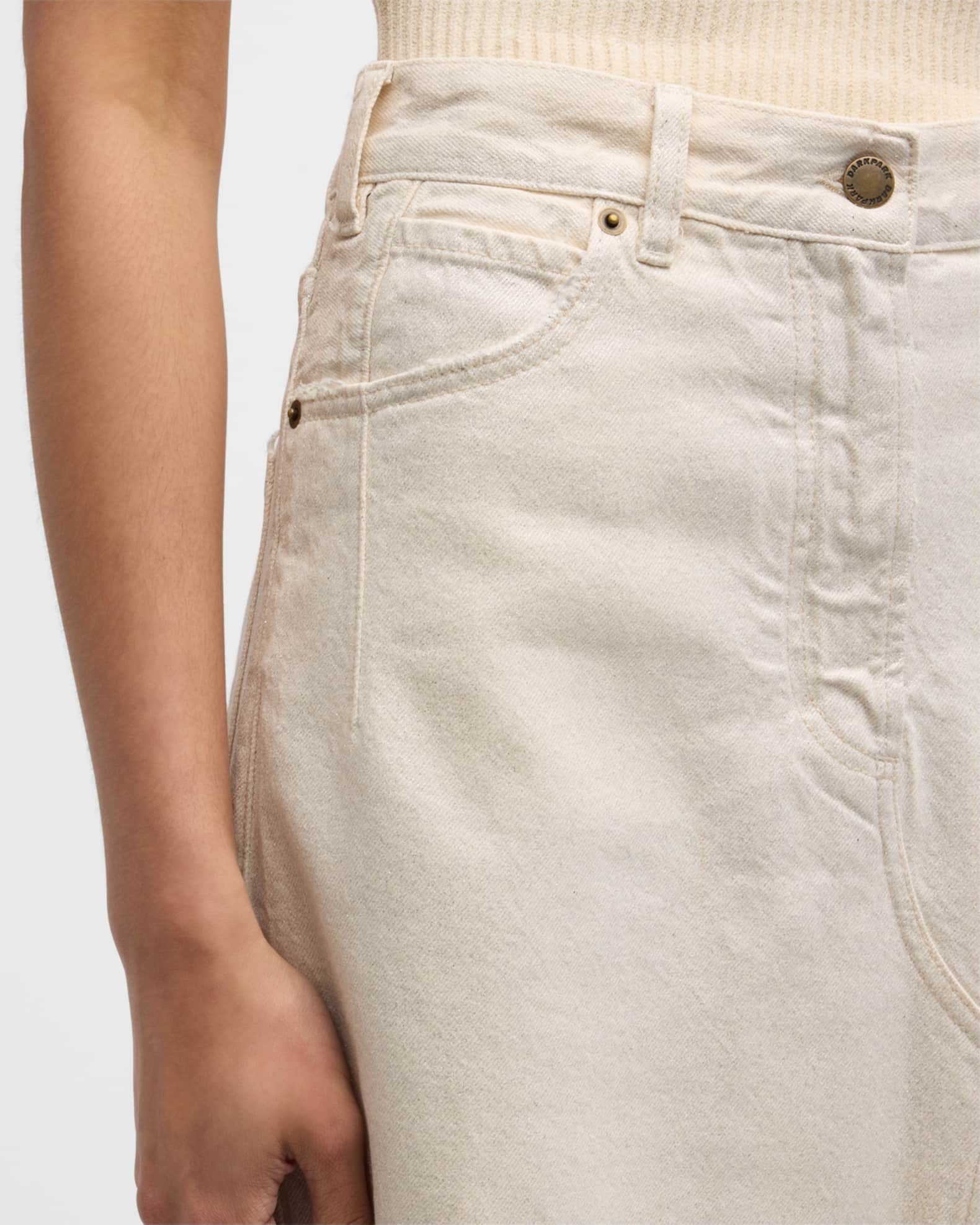 DARKPARK Emma Straight Denim Maxi Skirt | Neiman Marcus