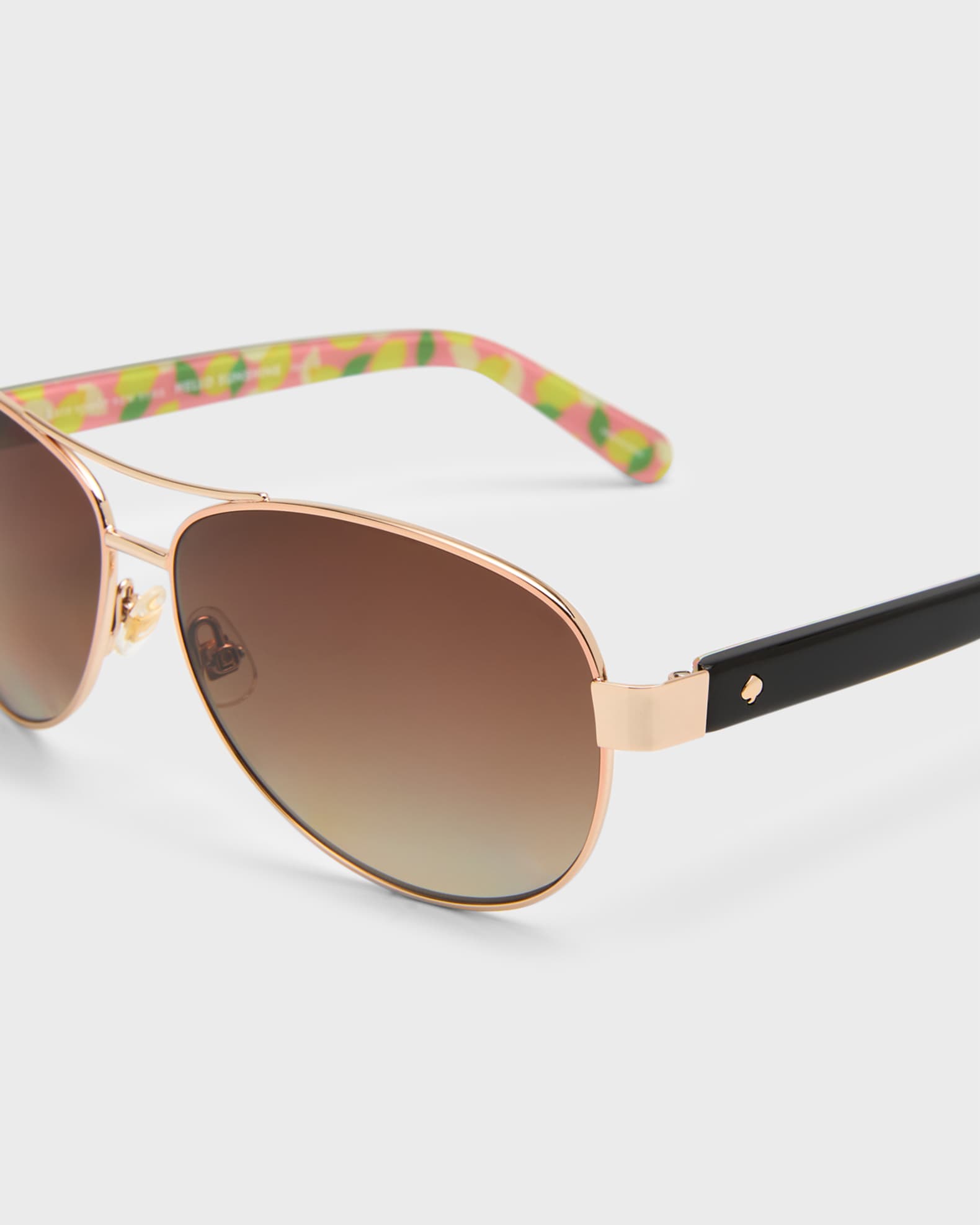 kate spade new york dalia stainless steel aviator sunglasses | Neiman ...