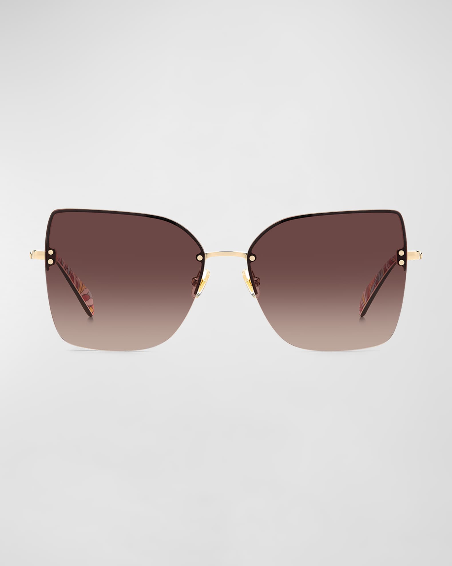 Kate Spade New York Ariella Stainless Steel Butterfly Sunglasses