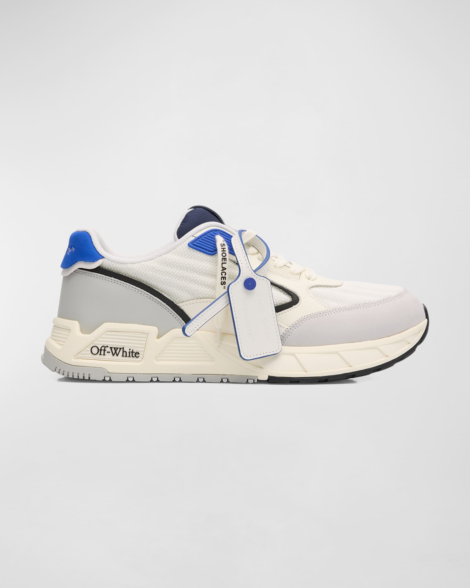 Off-White Men's Kick Off Mesh Runner Sneakers | Neiman Marcus