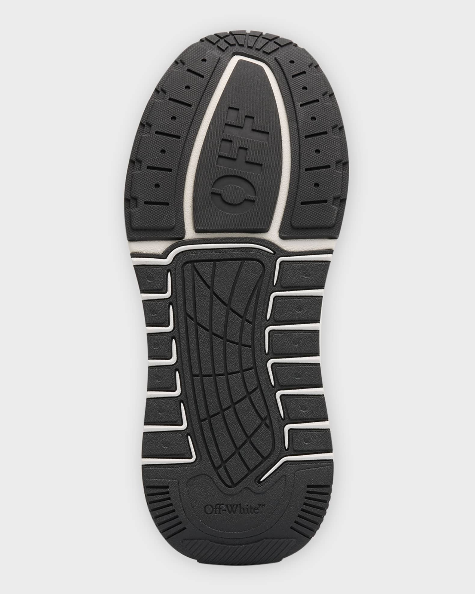 Off-White Men's Kick Off Leather Runner Sneakers | Neiman Marcus