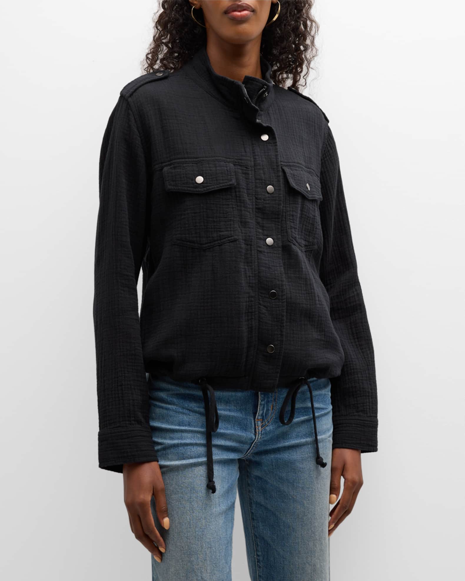 Rails Collins Gauze Jacket | Neiman Marcus