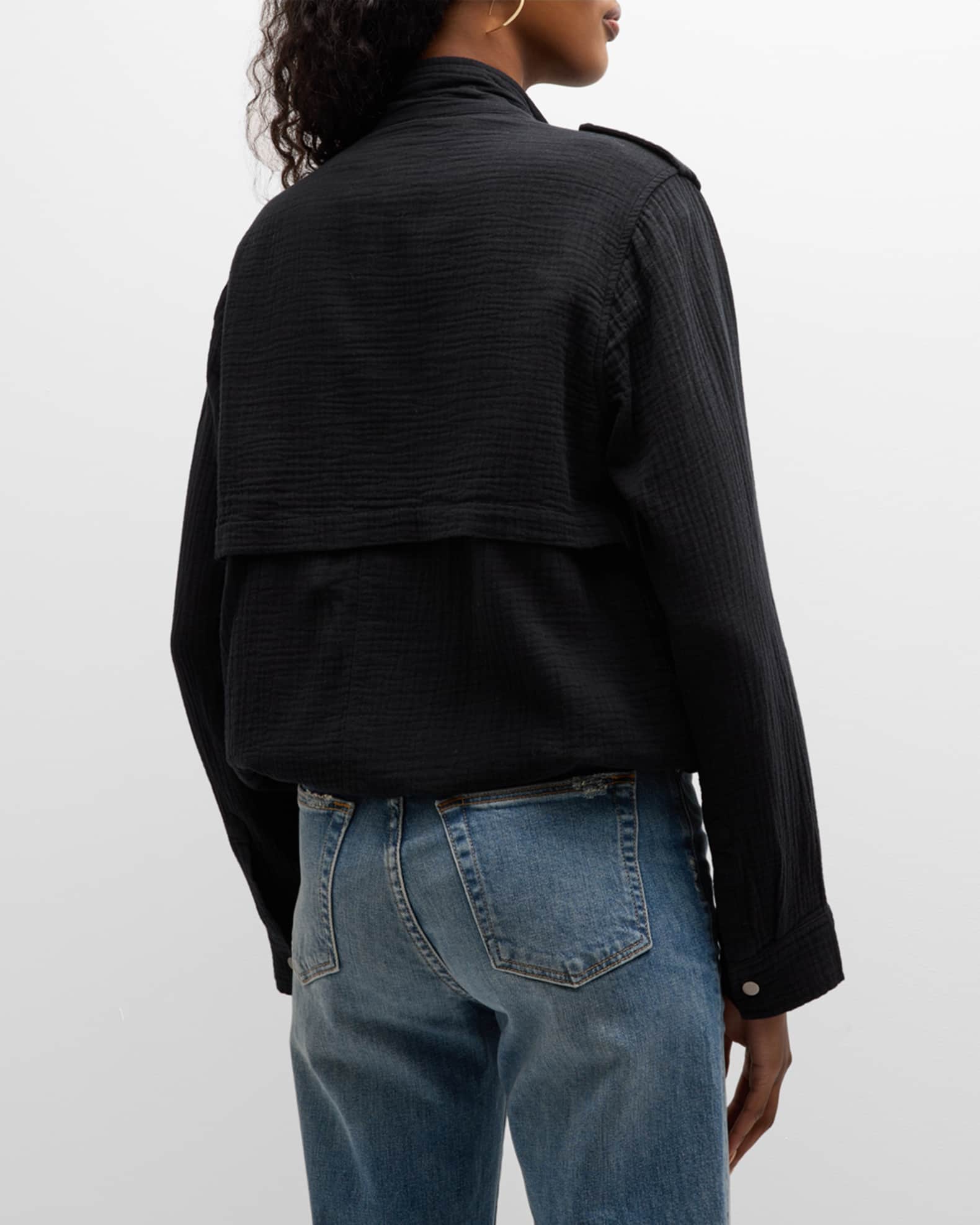 Rails Collins Gauze Jacket | Neiman Marcus
