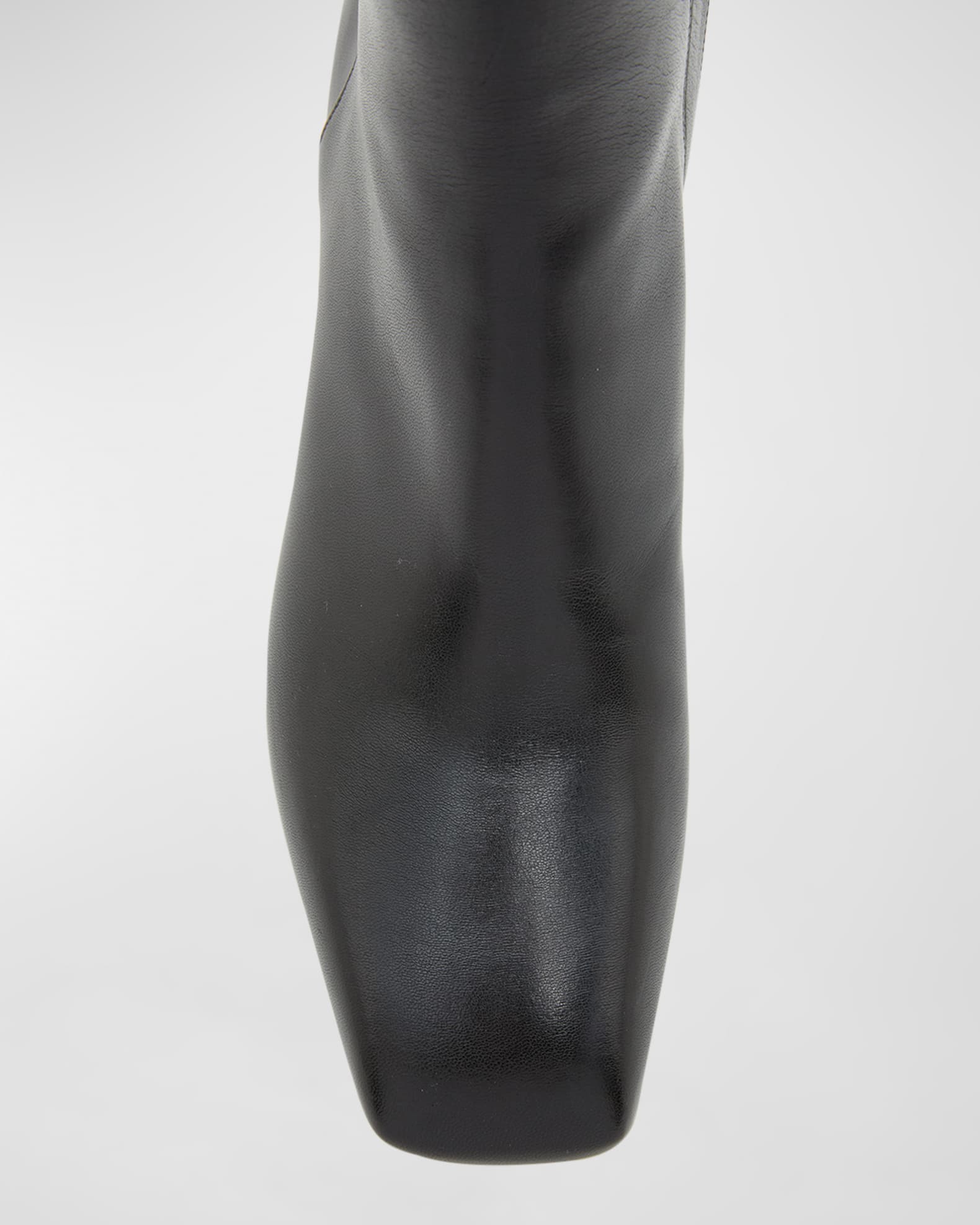 Givenchy Leather G Cube-Heel Ankle Boots | Neiman Marcus