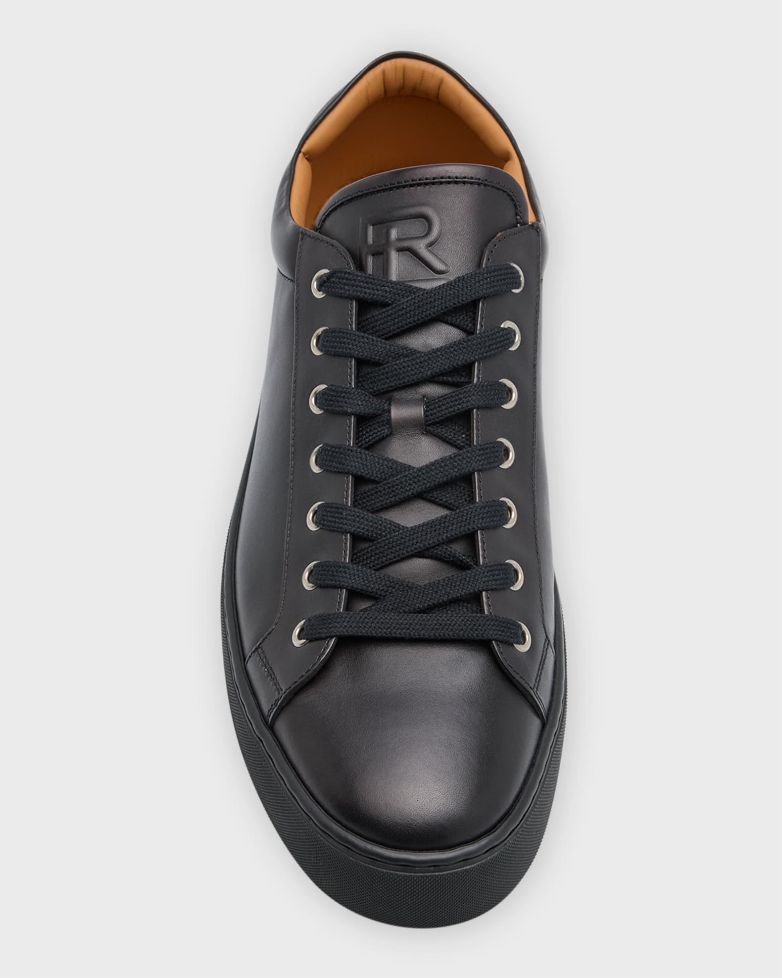 Ralph Lauren Purple Label Men's Leather Low-Top Sneakers | Neiman Marcus