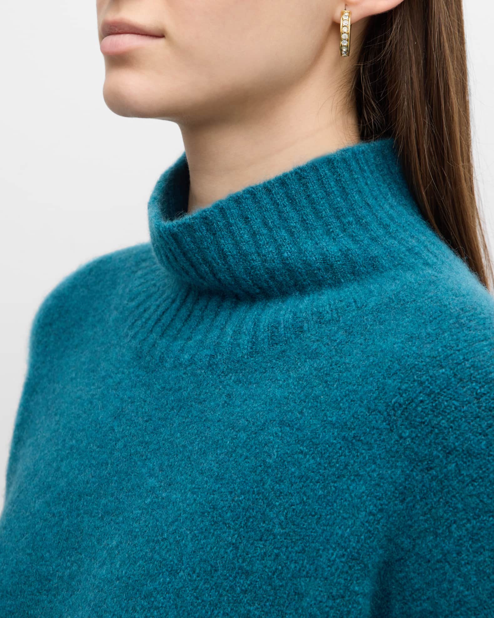 Eileen Fisher Missy Cashmere Silk Boucle Bliss Sweater | Neiman Marcus