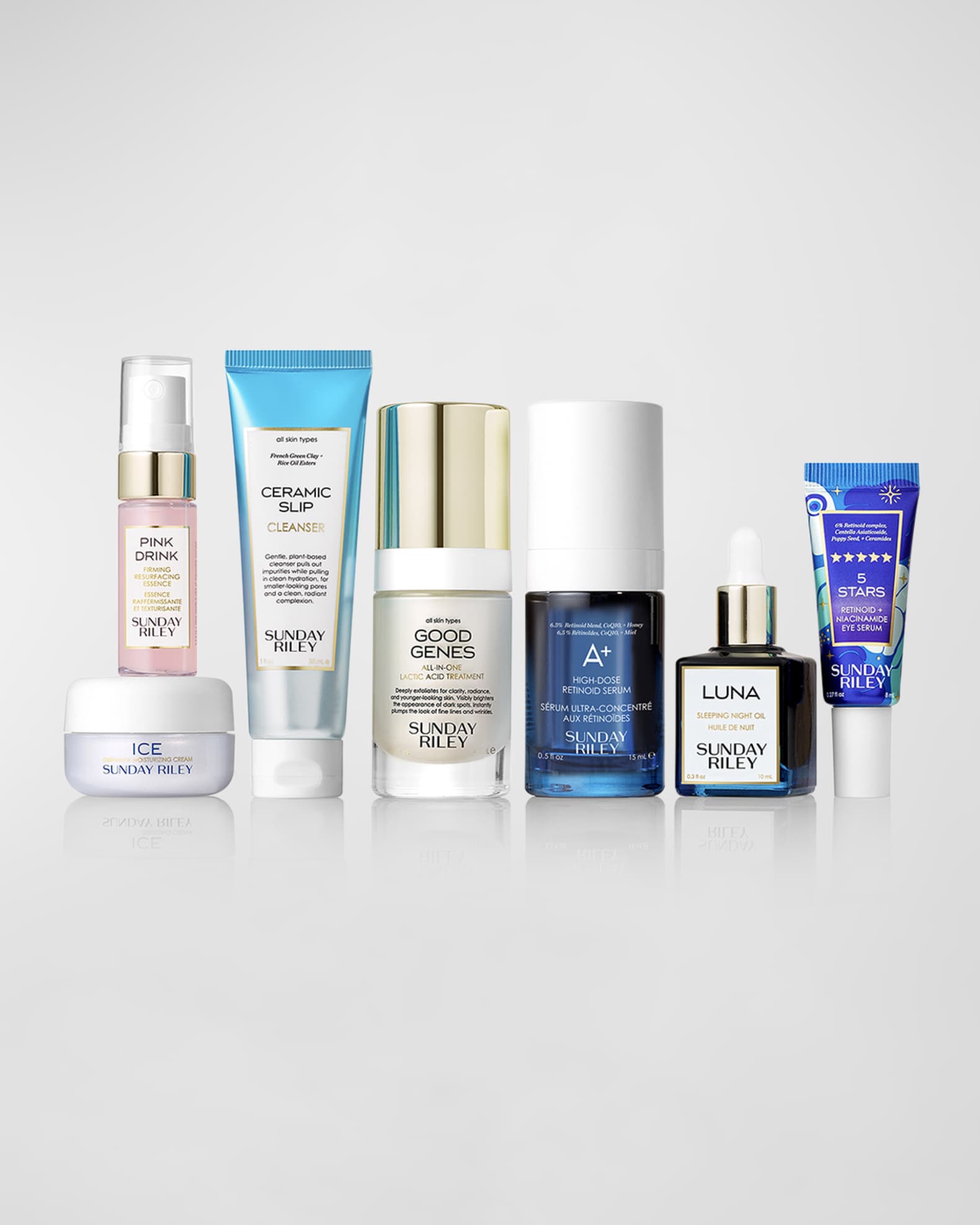 Sunday Riley Modern Skincare Go To Bed With Me Complete Evening Routine ...