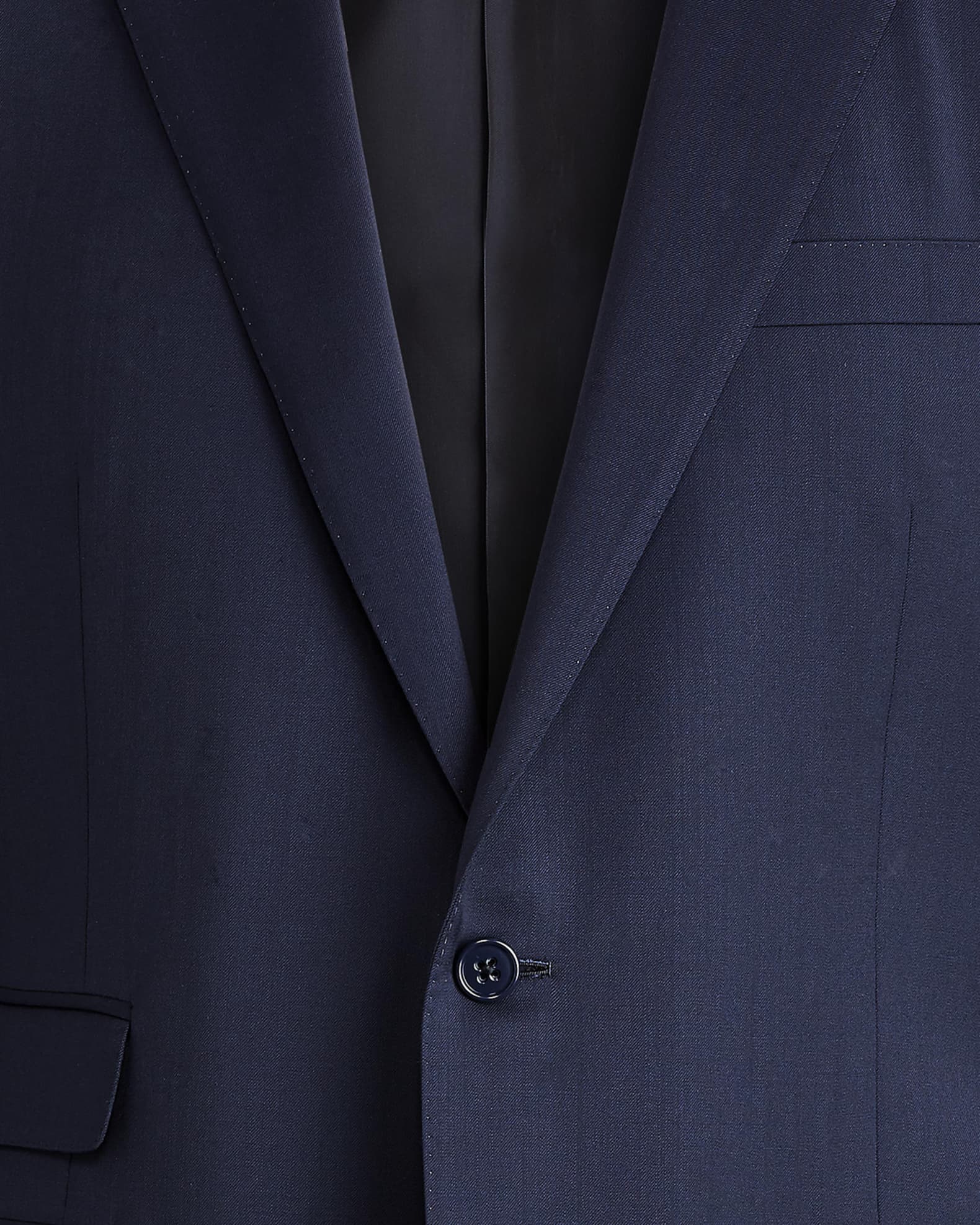 Ralph Lauren Purple Label Men's Gregory Hand-Tailored Wool Serge Suit ...