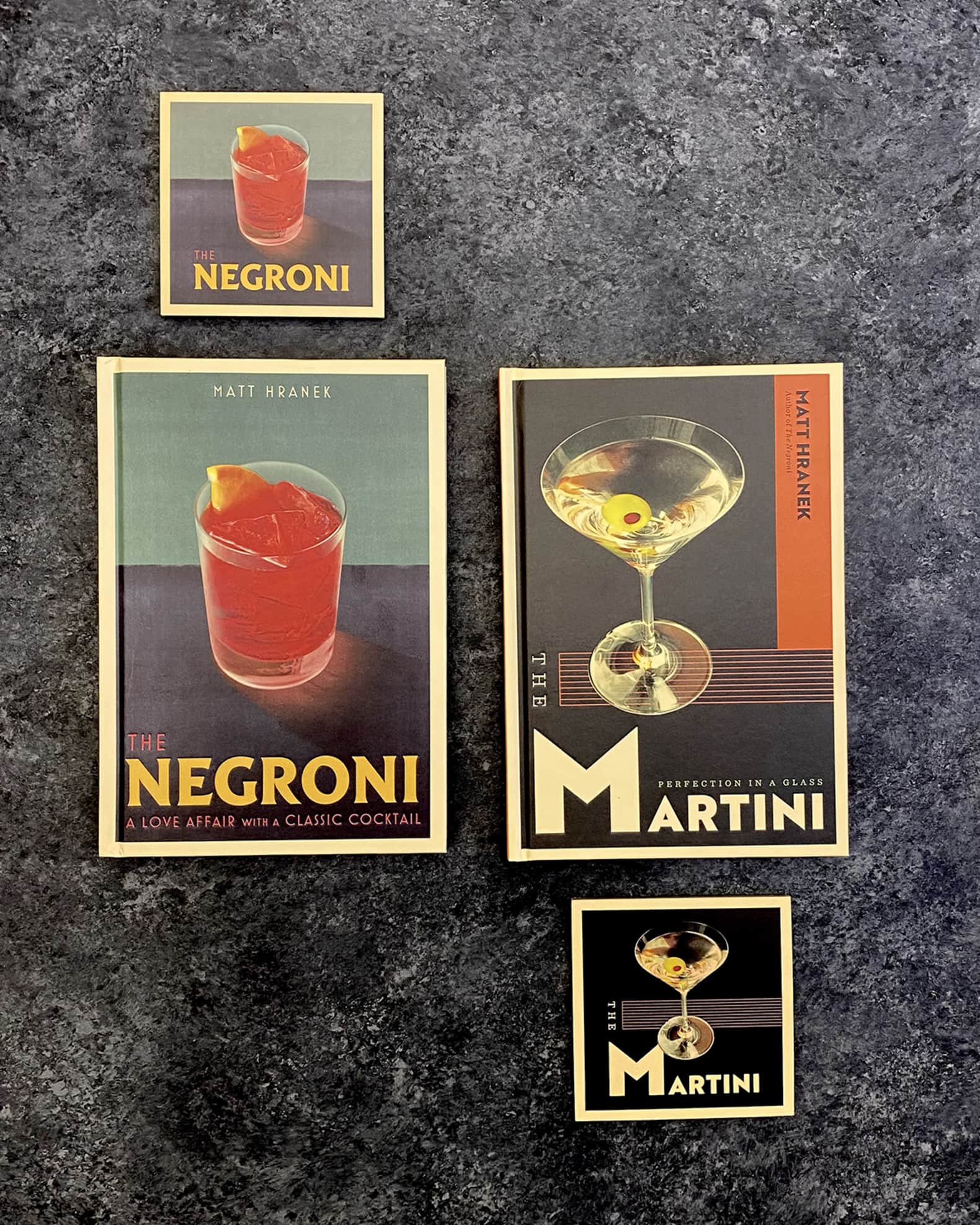 Workman The WM Brown Cocktail Collection Book & Coaster Set | Neiman Marcus