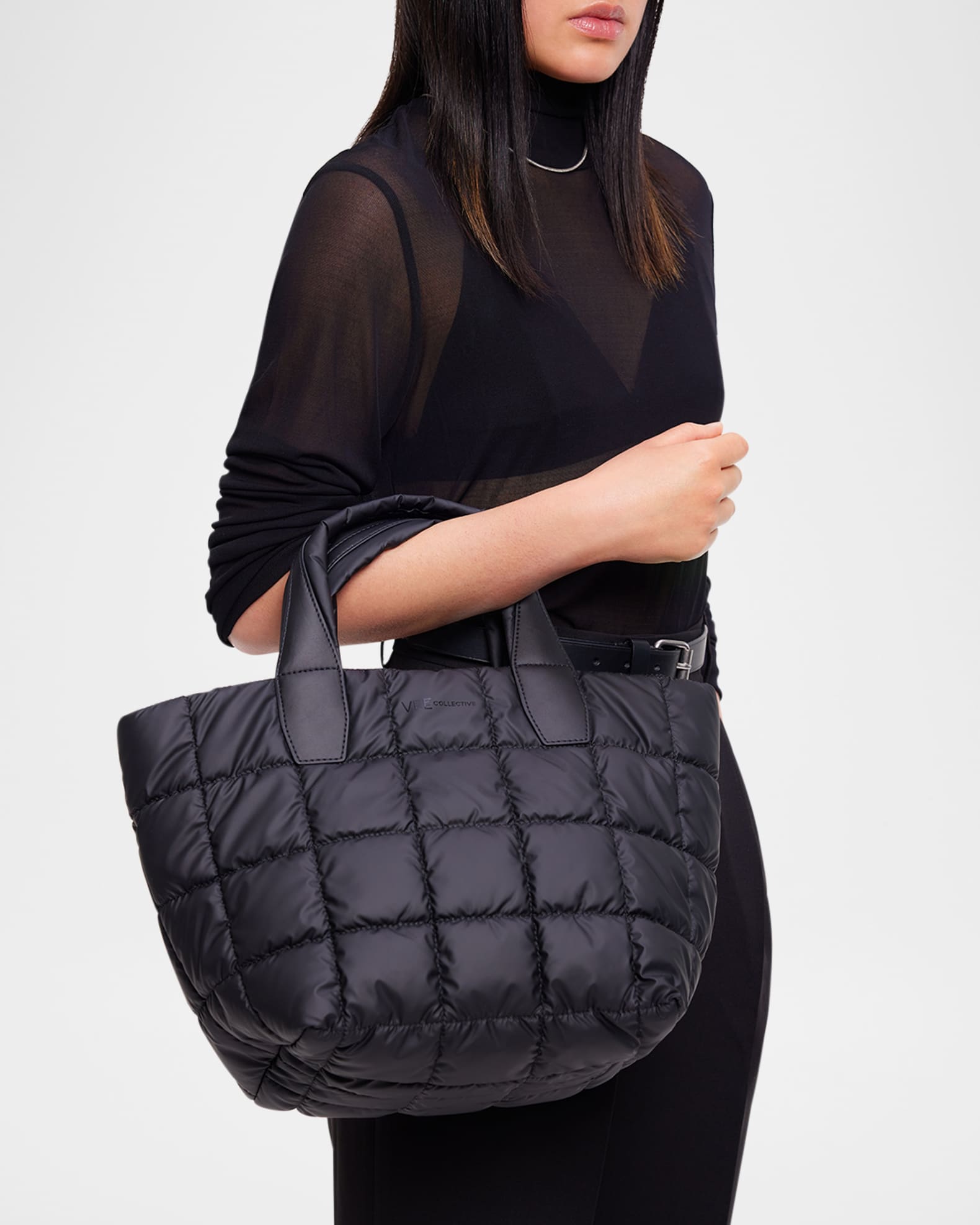 VeeCollective Porter Small Quilted Tote Bag | Neiman Marcus