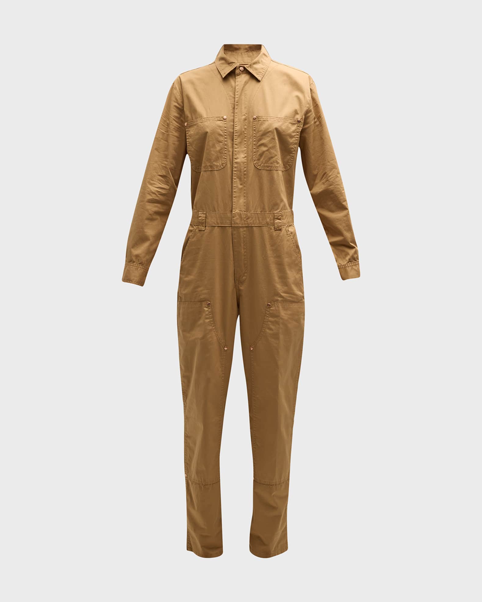 PISTOLA Abigail Straight-Leg Utility Jumpsuit | Neiman Marcus