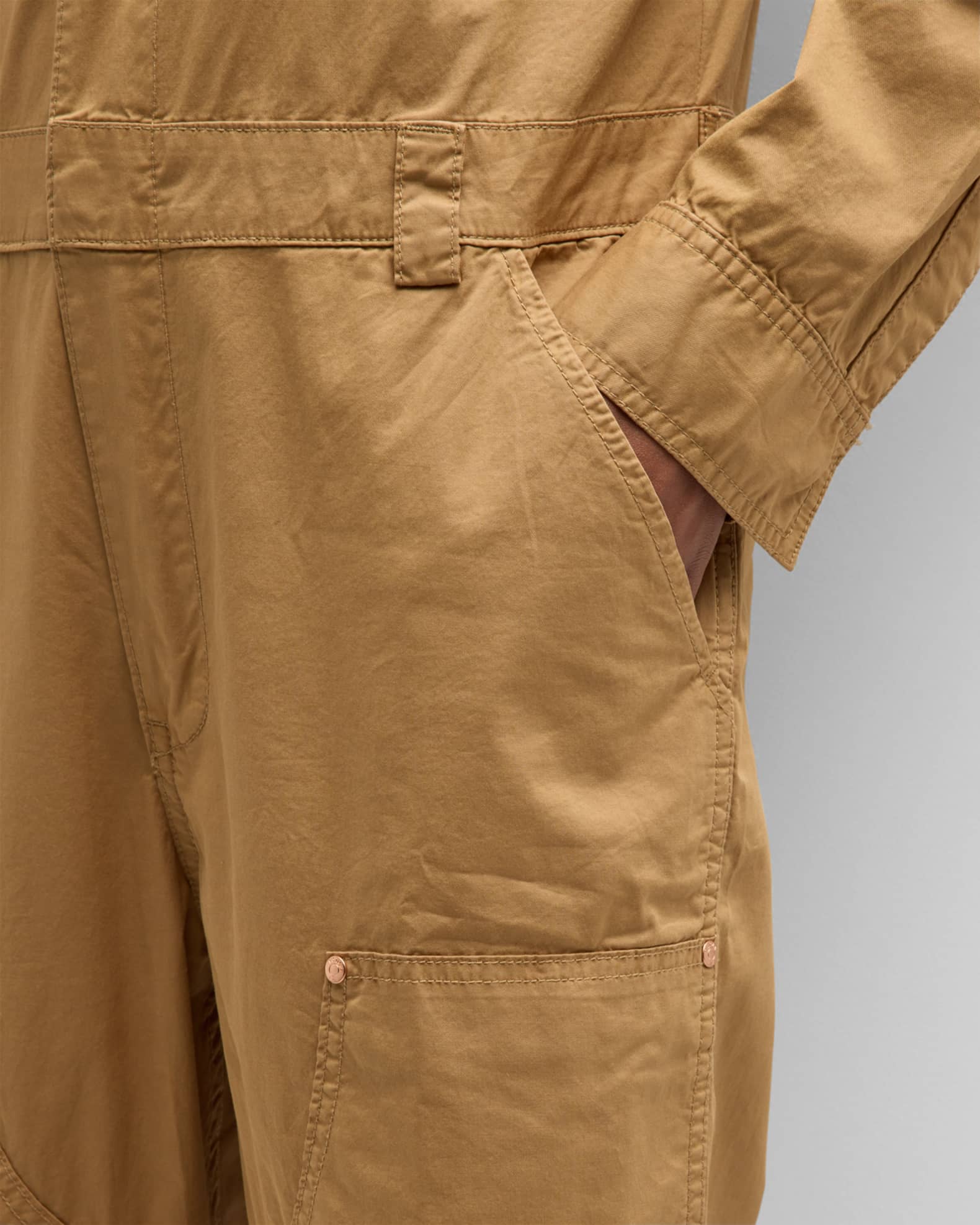 PISTOLA Abigail Straight-Leg Utility Jumpsuit | Neiman Marcus