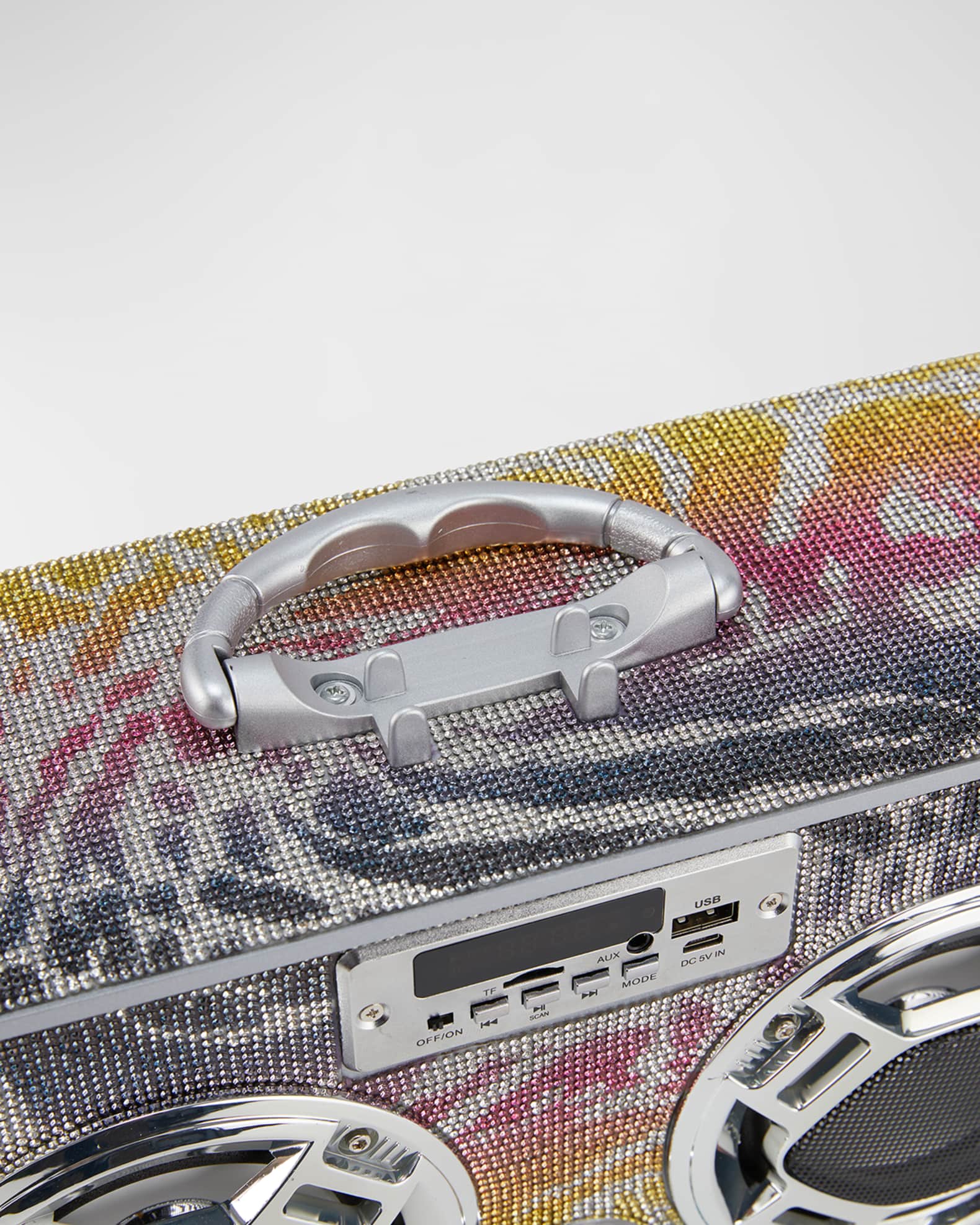 Wireless Express Bluetooth Animal Bling Couture Boombox | Neiman Marcus