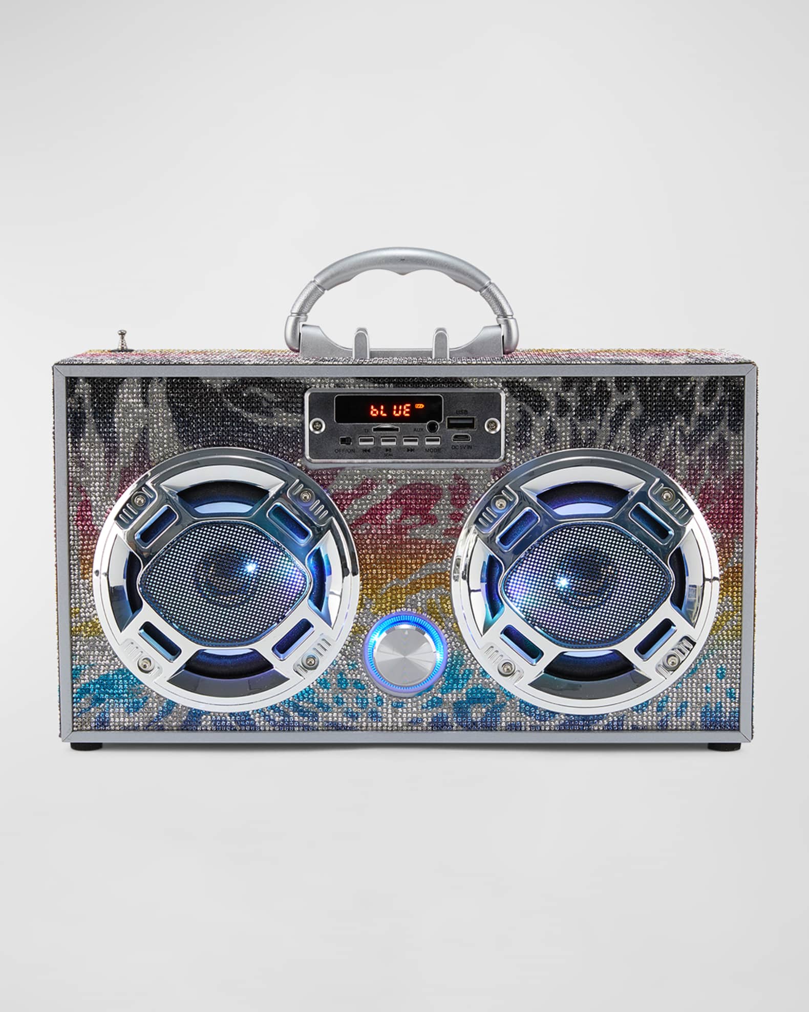 Wireless Express Bluetooth Animal Bling Couture Boombox | Neiman Marcus