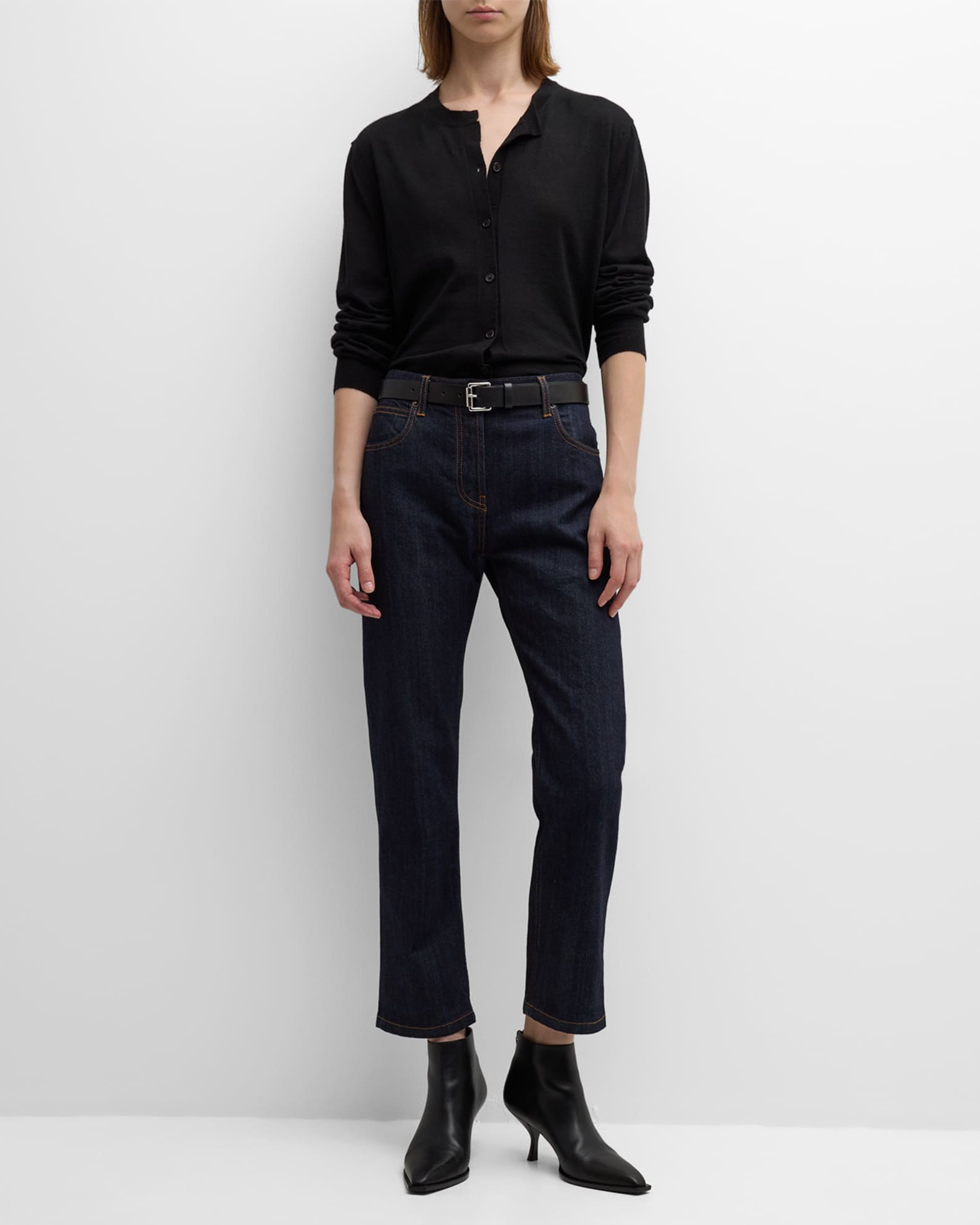 THE ROW Riaco Straight-Leg Jeans | Neiman Marcus