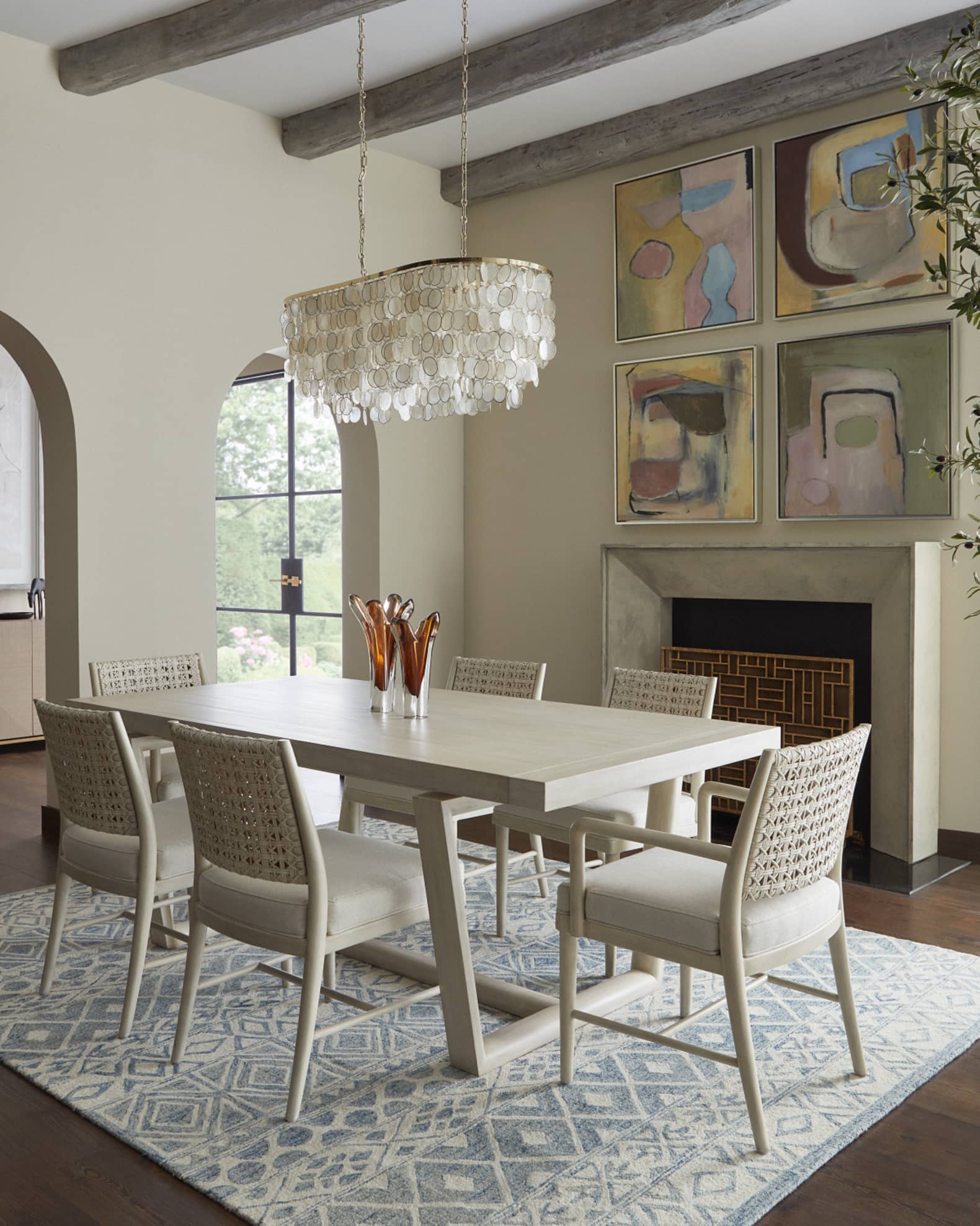 Century Furniture Hatteras Dining Table with 2 Leaves | Neiman Marcus