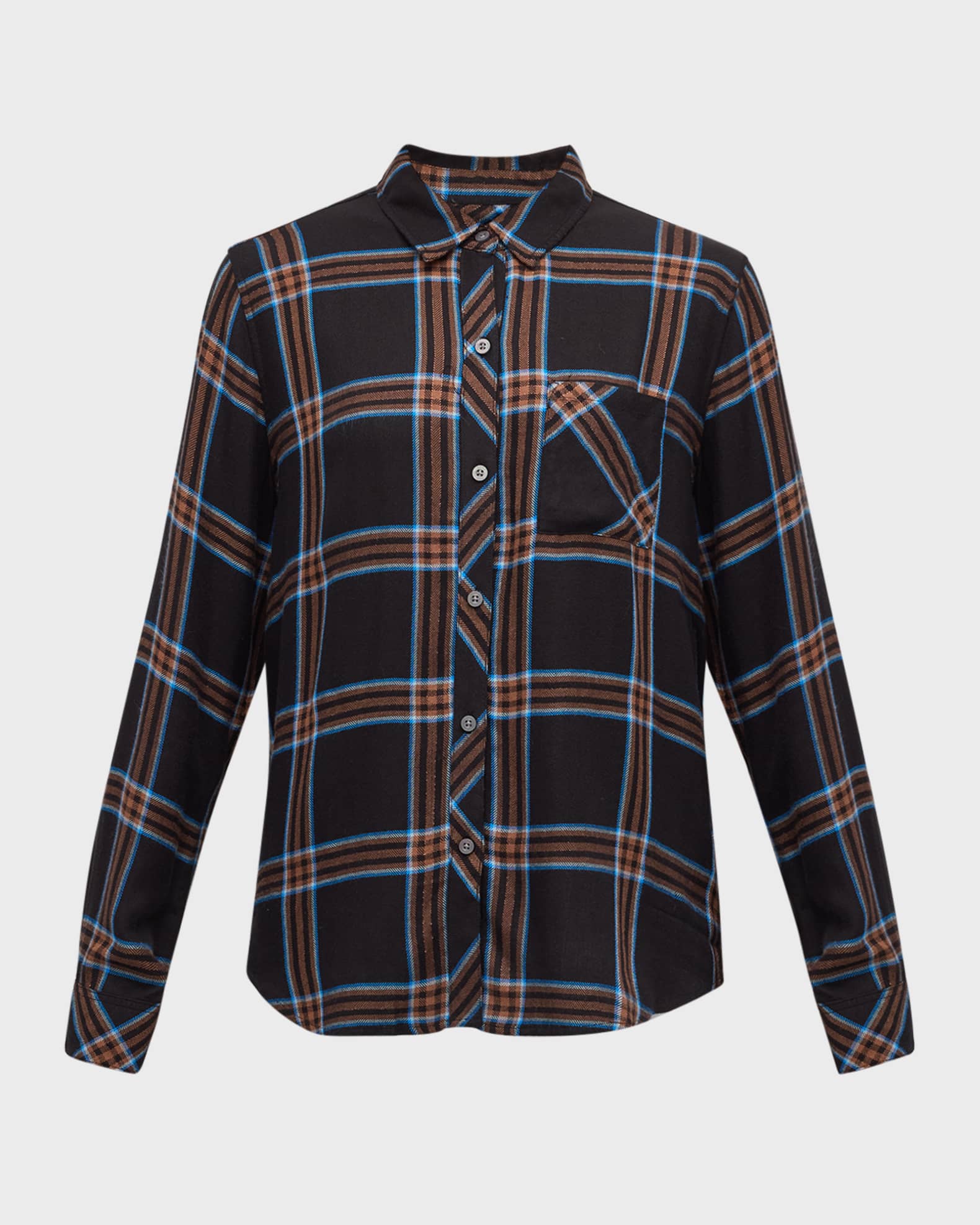 Rails Hunter Plaid Button-Front Shirt | Neiman Marcus