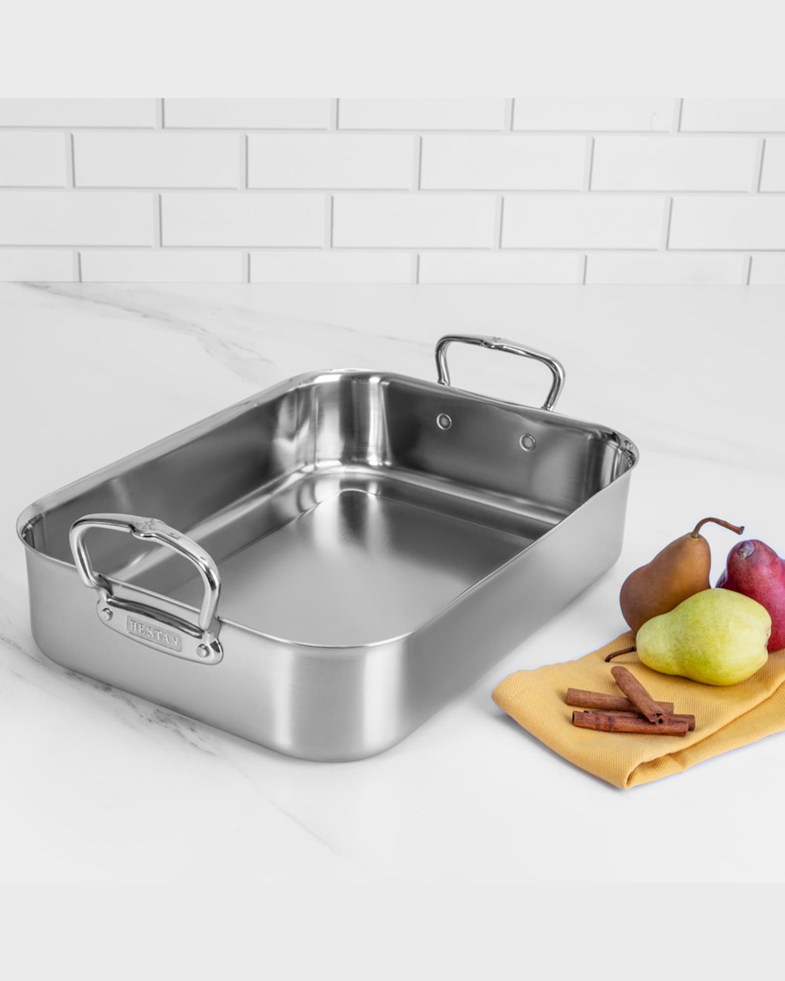 Hestan 14.5" Classic Roaster with Rack | Neiman Marcus