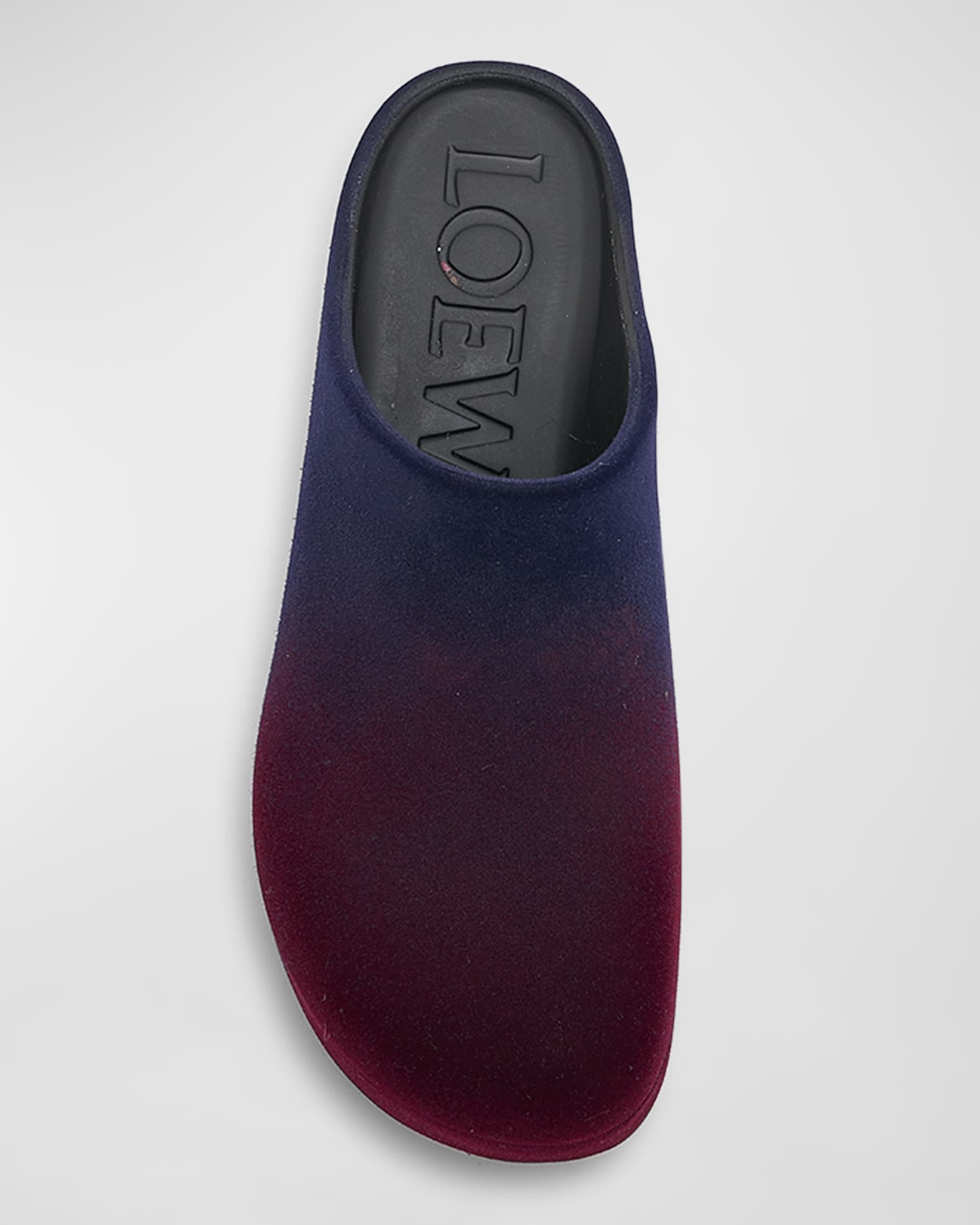 Loewe Terra Ombre Slide Clogs | Neiman Marcus