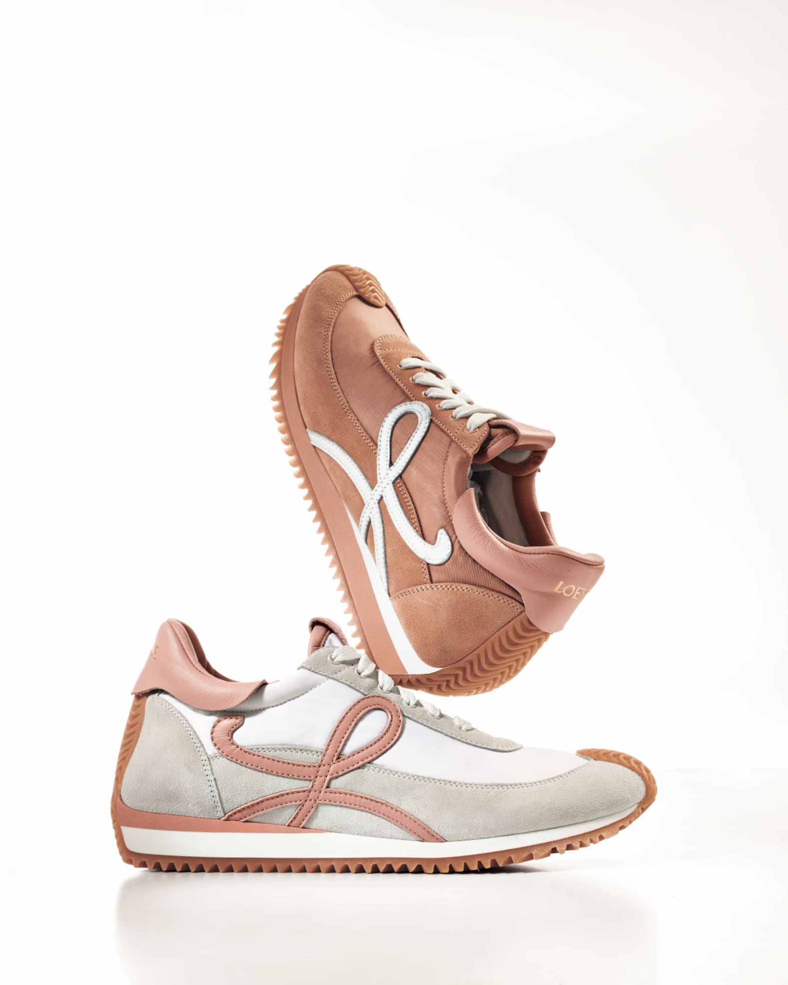 Loewe Flow Colorblock Runner Sneakers | Neiman Marcus