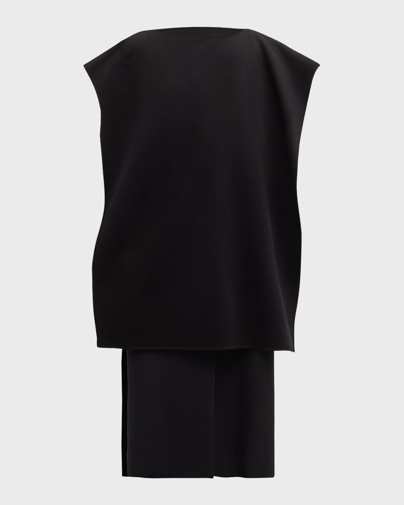 THE ROW Keran Layered Cashmere Poncho Top | Neiman Marcus