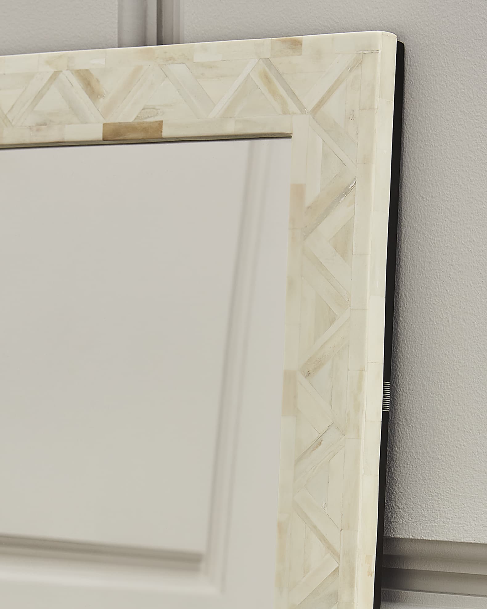 Four Hands Loredo Bone Inlay Floor Mirror | Neiman Marcus