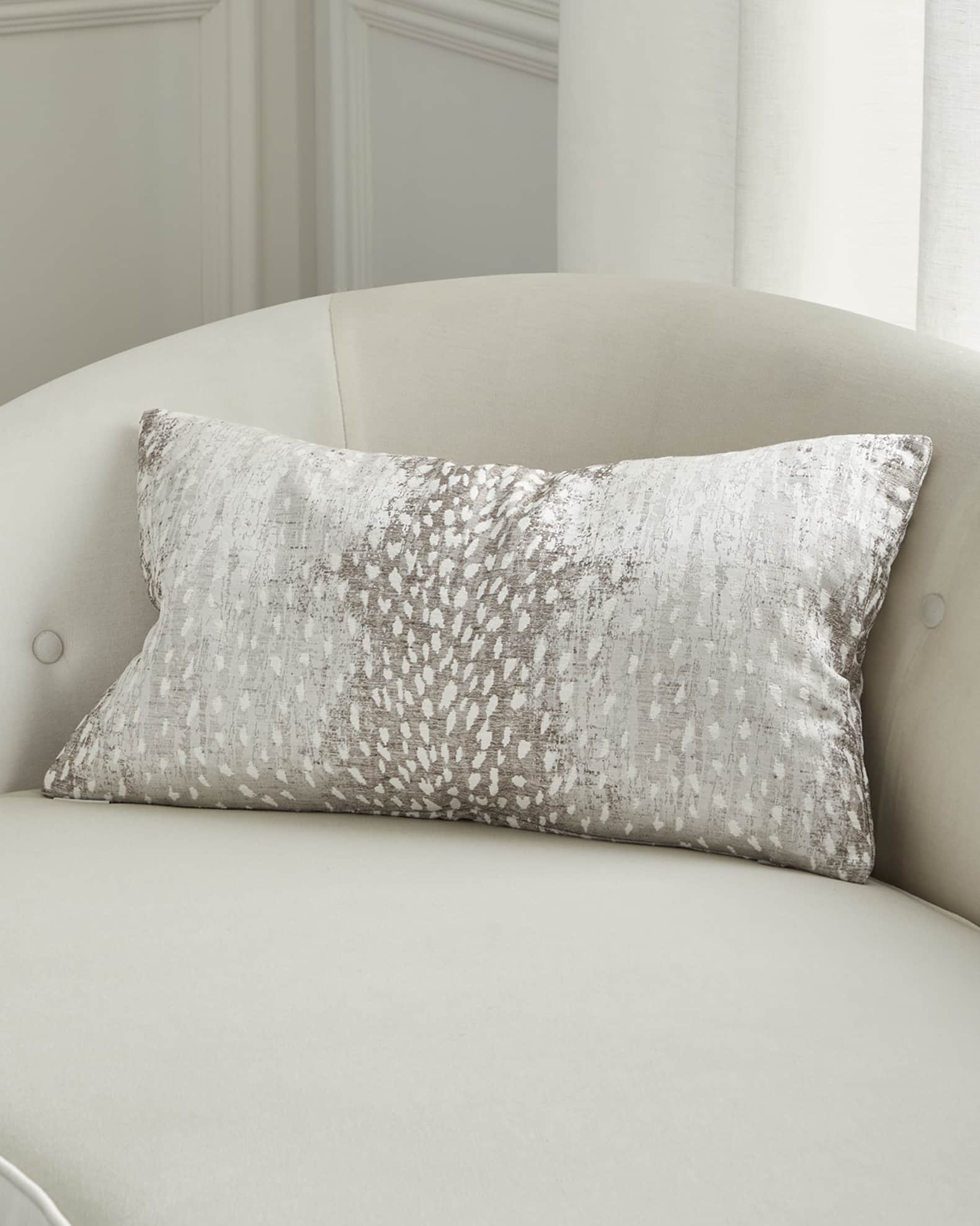 D.V. KAP Home Doe A Deer Pillow, 14" x 24" | Neiman Marcus
