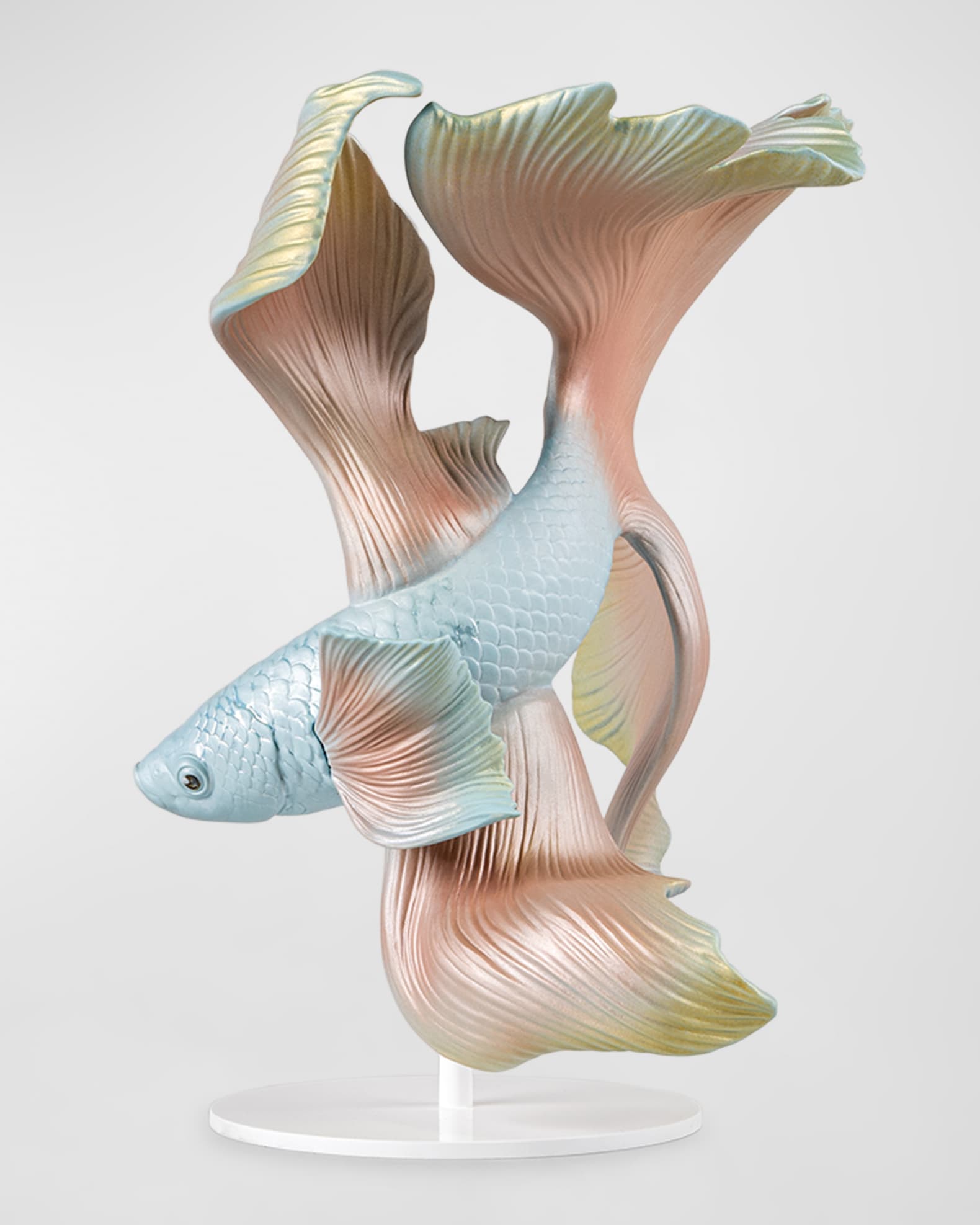Lladro Betta Fish Sculpture - Left | Neiman Marcus