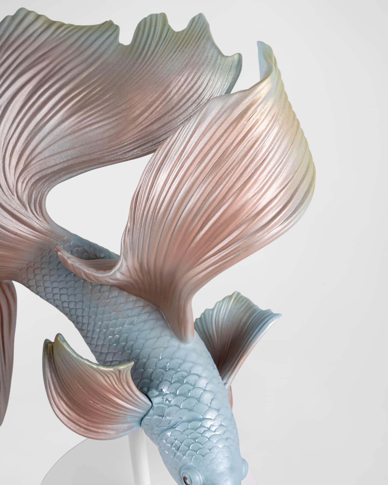Lladro Betta Fish Sculpture - Left | Neiman Marcus