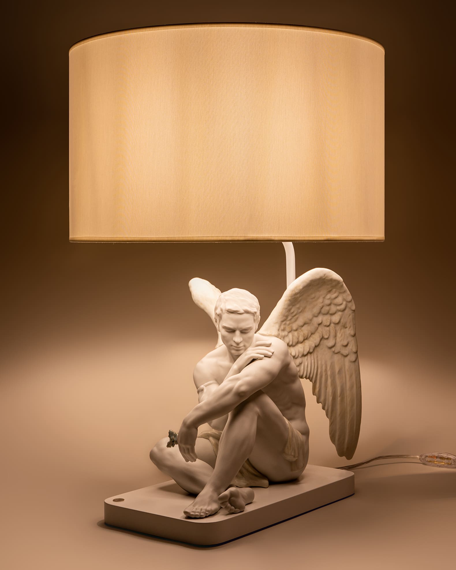 Lladro Protective Angel Table Lamp - 23" | Neiman Marcus