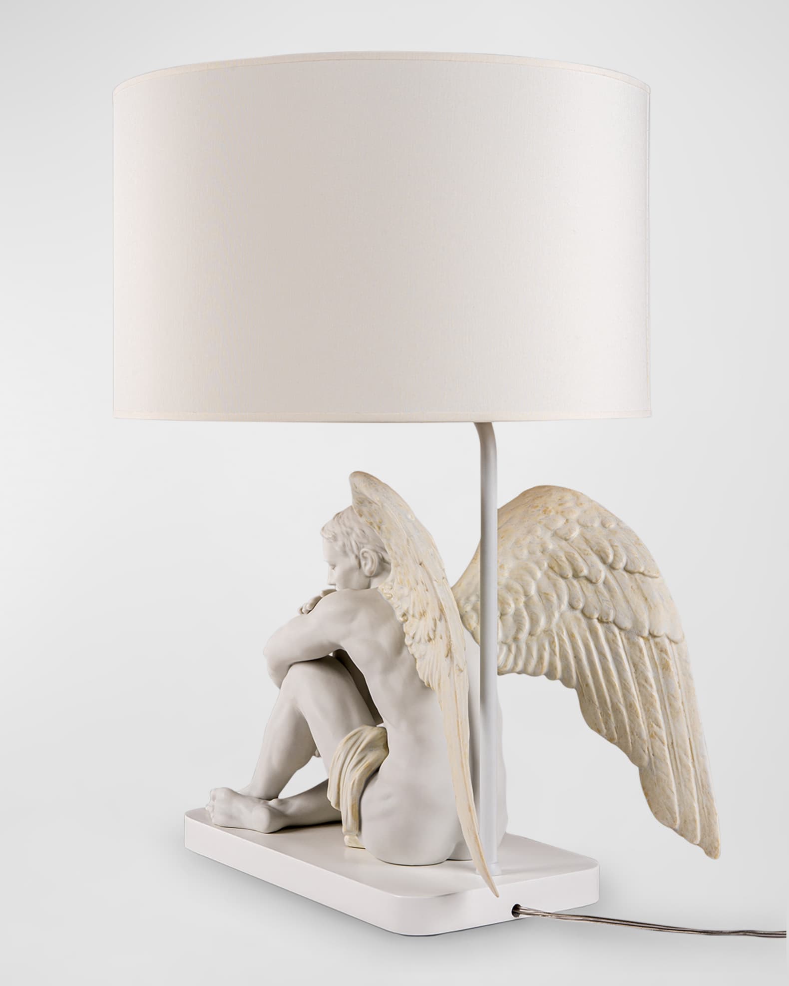 Lladro Protective Angel Table Lamp - 23" | Neiman Marcus