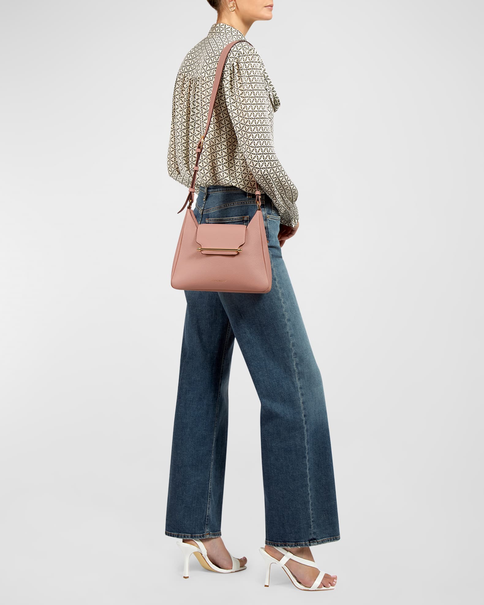 STRATHBERRY Multrees Leather Hobo bAG | Neiman Marcus