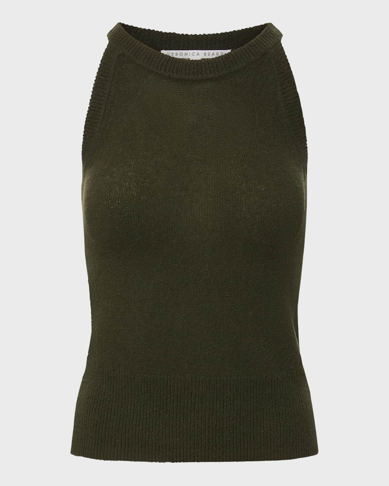 Veronica Beard Myrick Cashmere Tank Top | Neiman Marcus