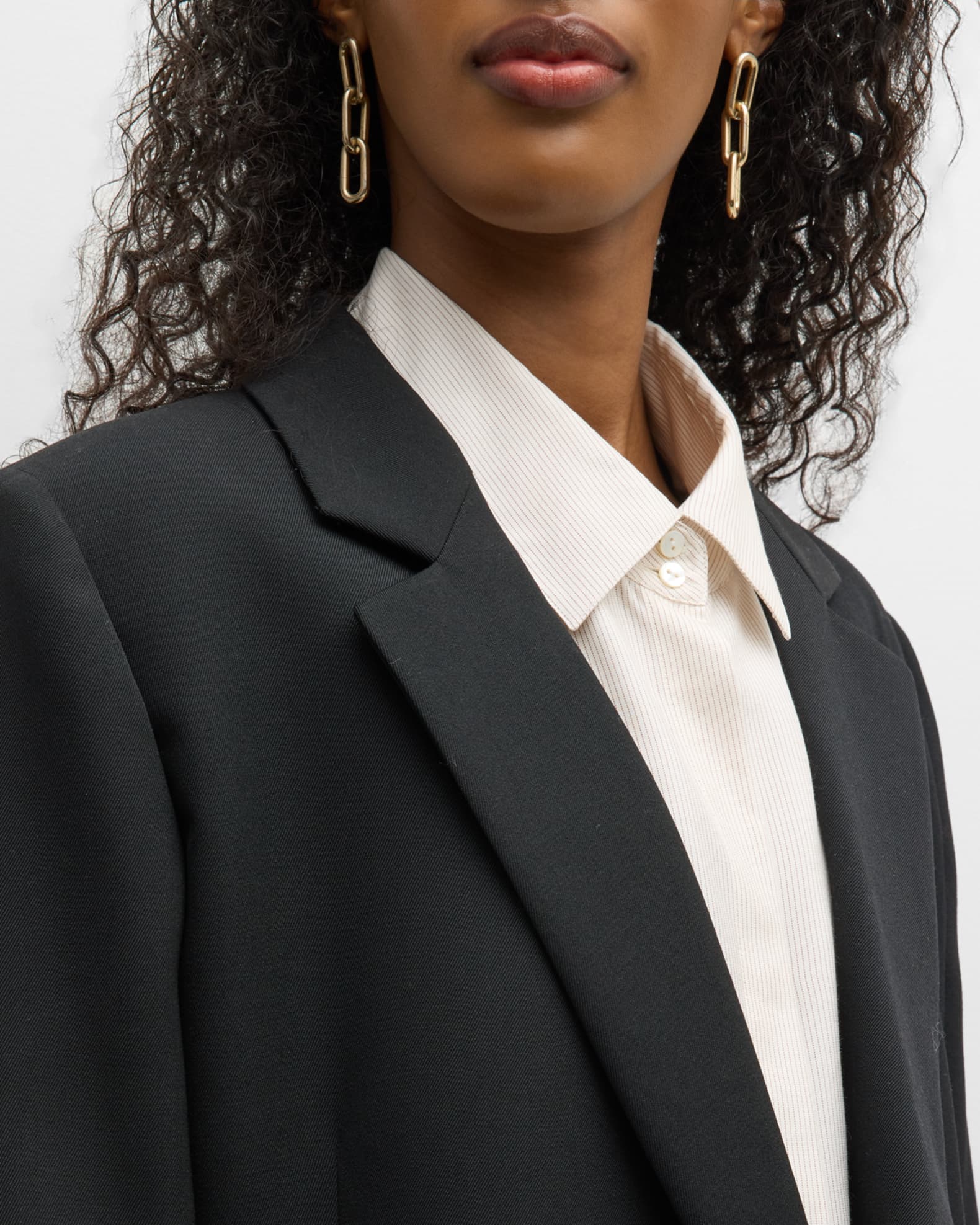 THE ROW Lawrence Wool Blazer Jacket | Neiman Marcus