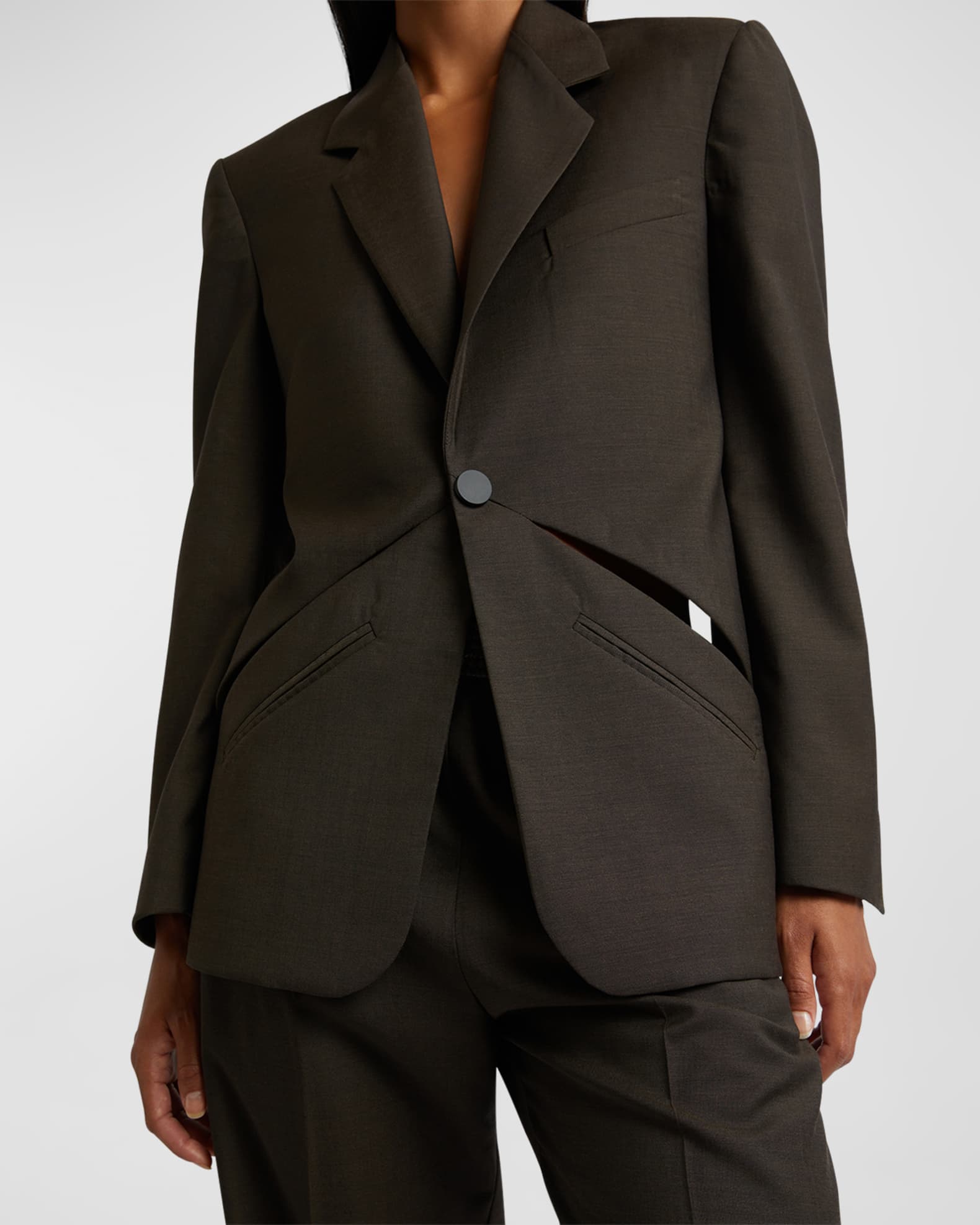 Cut-Out Suit | Neiman Marcus