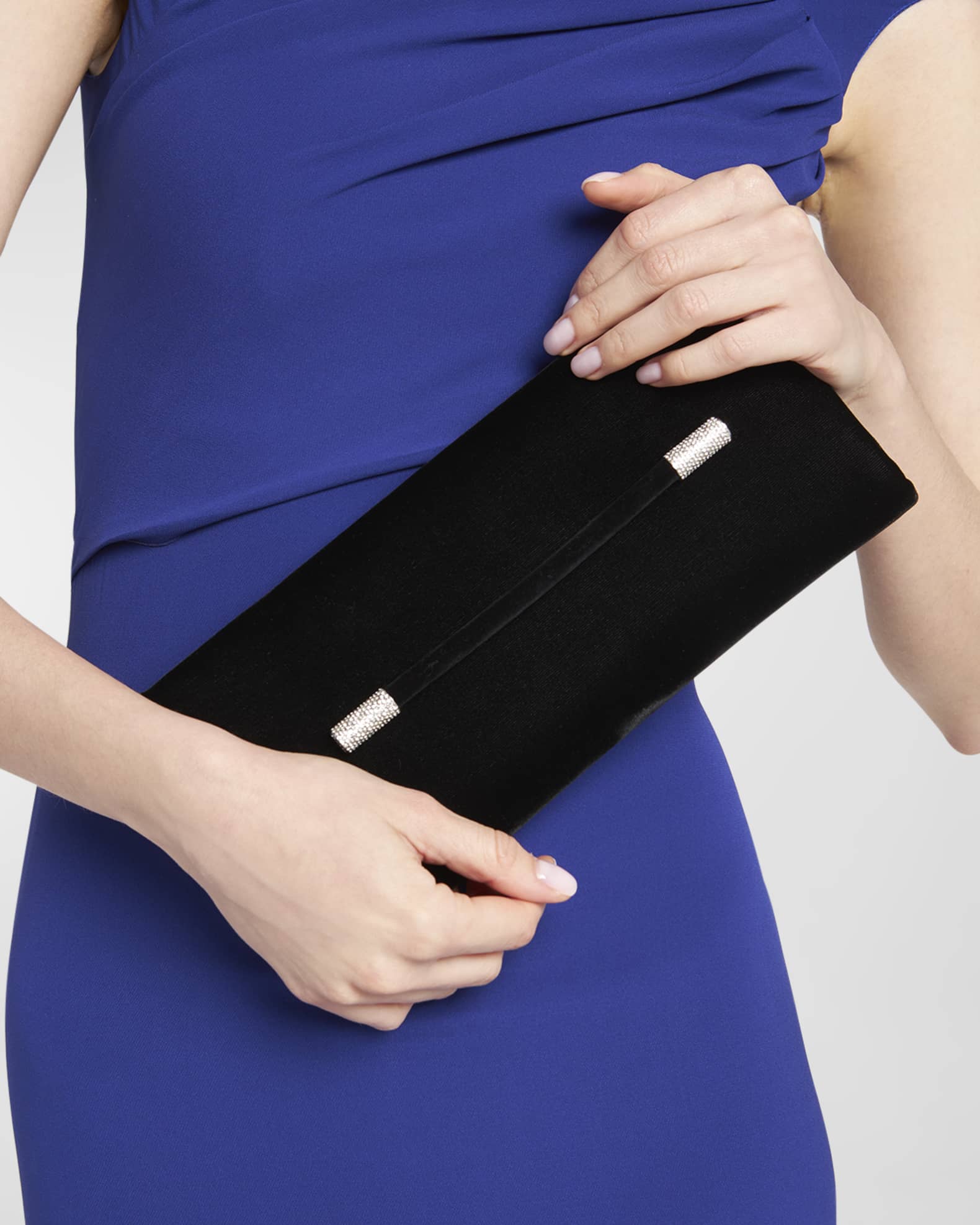 TOM FORD Ava Clutch in Velvet | Neiman Marcus