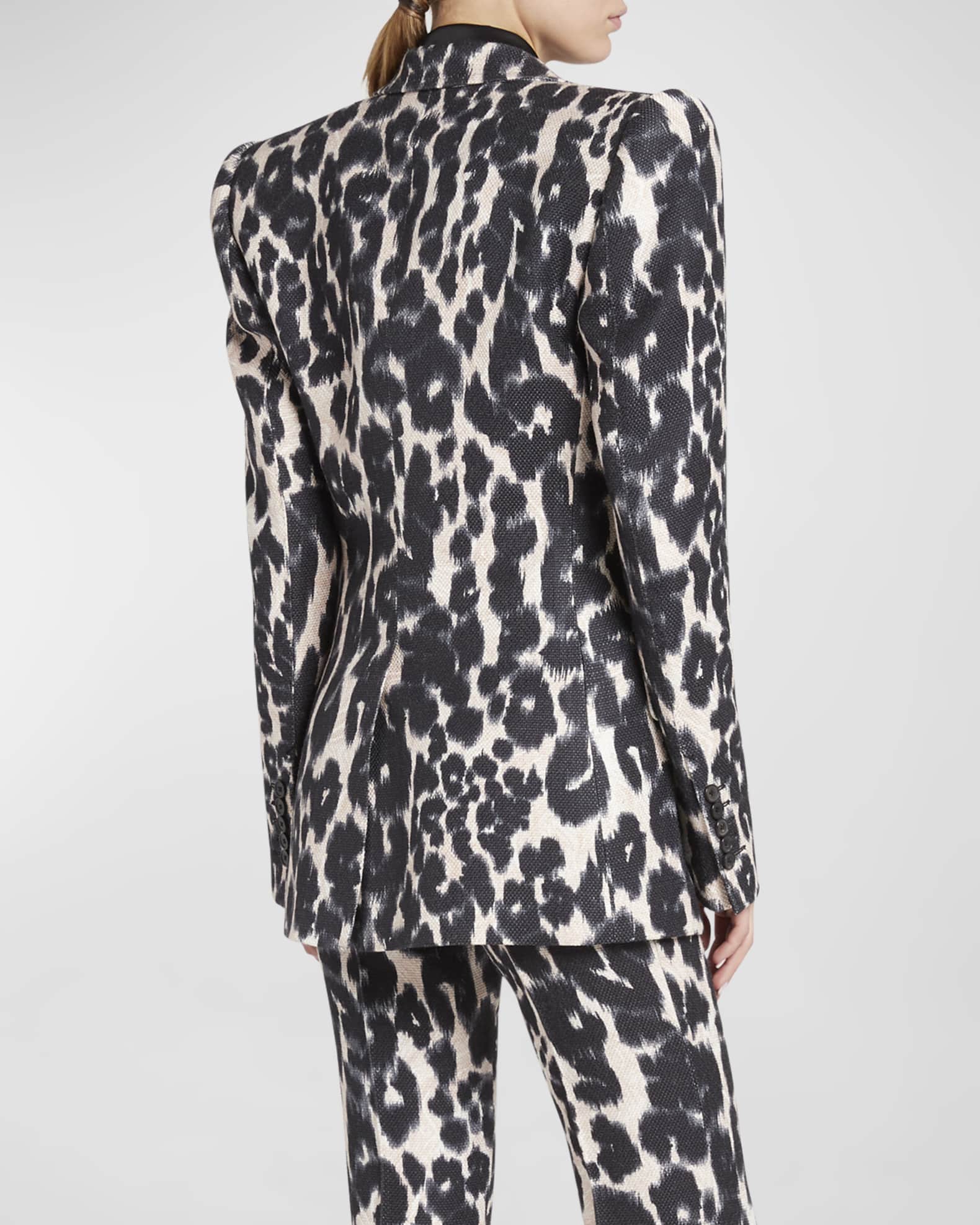Leopard-Print Suit | Neiman Marcus